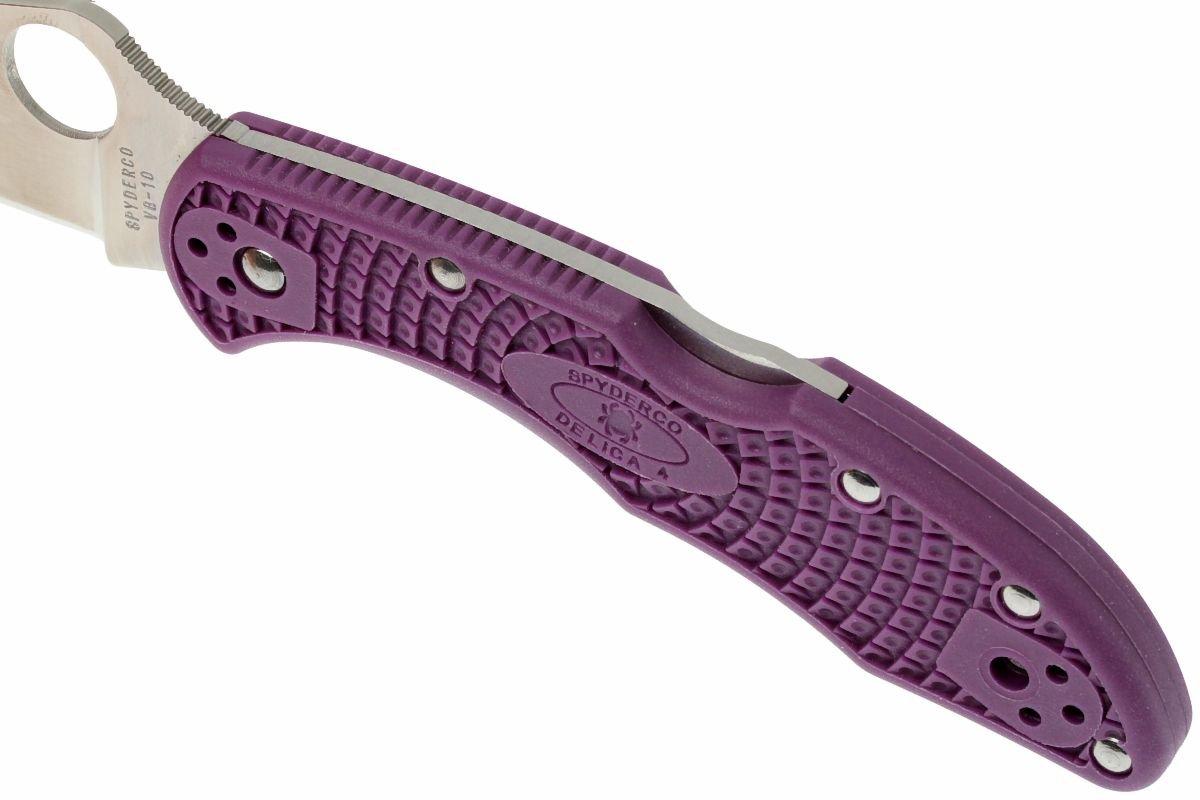 Spyderco Delica 4 Purple C11FPPR zakmes | Voordelig kopen bij ...