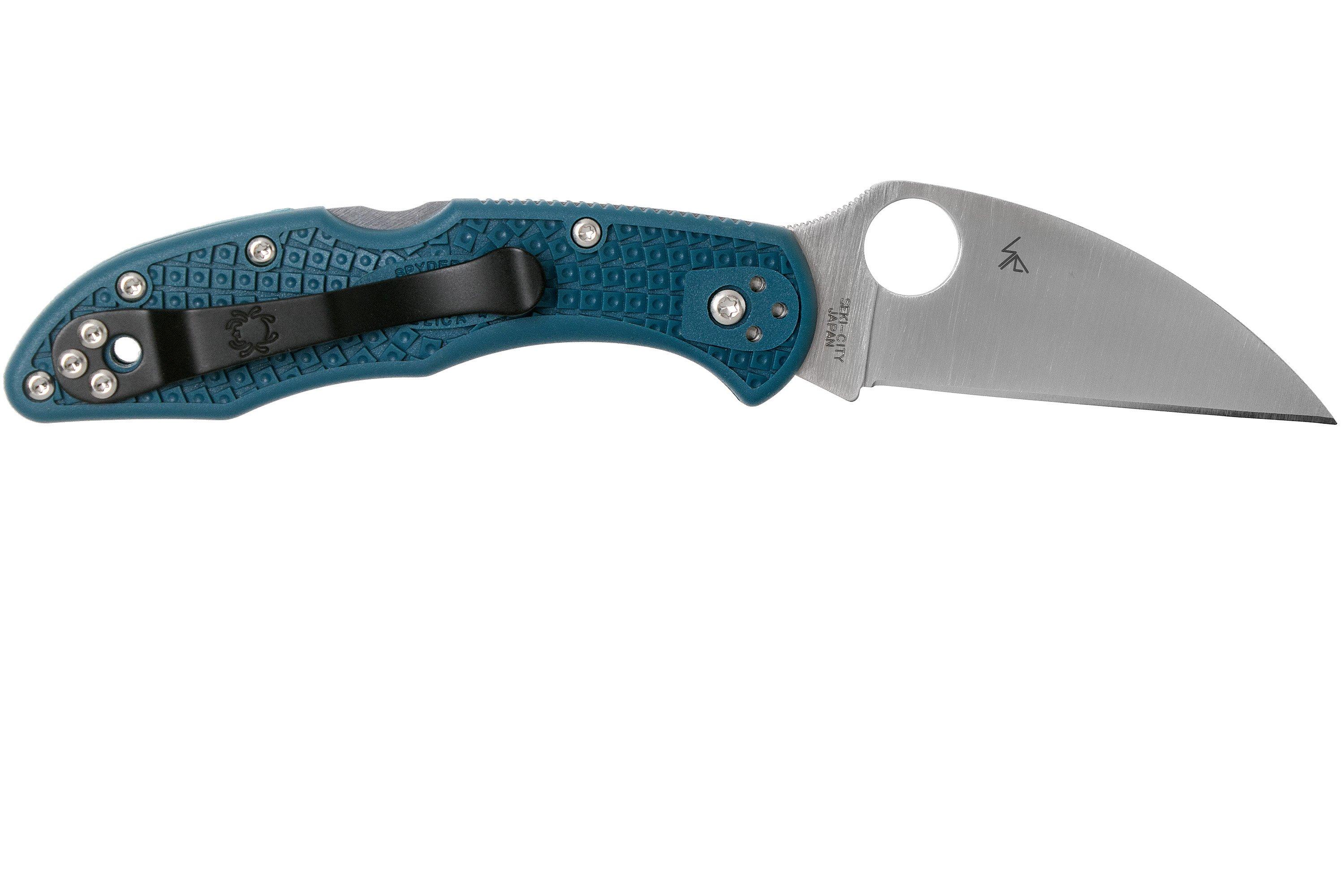 Spyderco Delica 4 Wharncliffe K390 C11FPWK390 pocket knife ...
