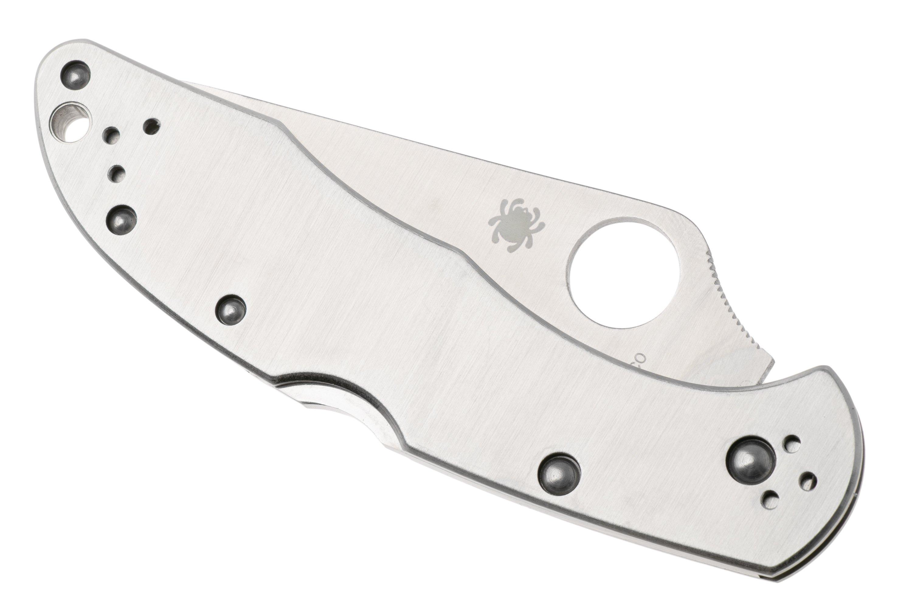Spyderco Delica 4 Stainless Steel C11P navalha | Compras vantajosas em ...
