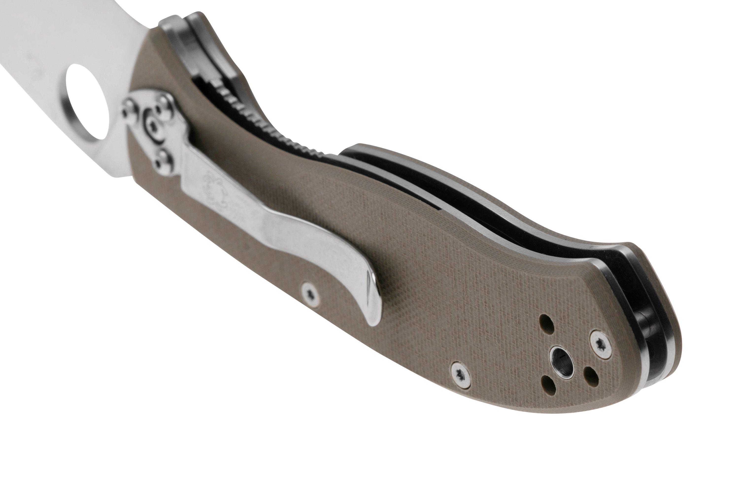 Spyderco Tenacious CPM M4 C122GBNM4P Brown G10, navalha | Compras ...