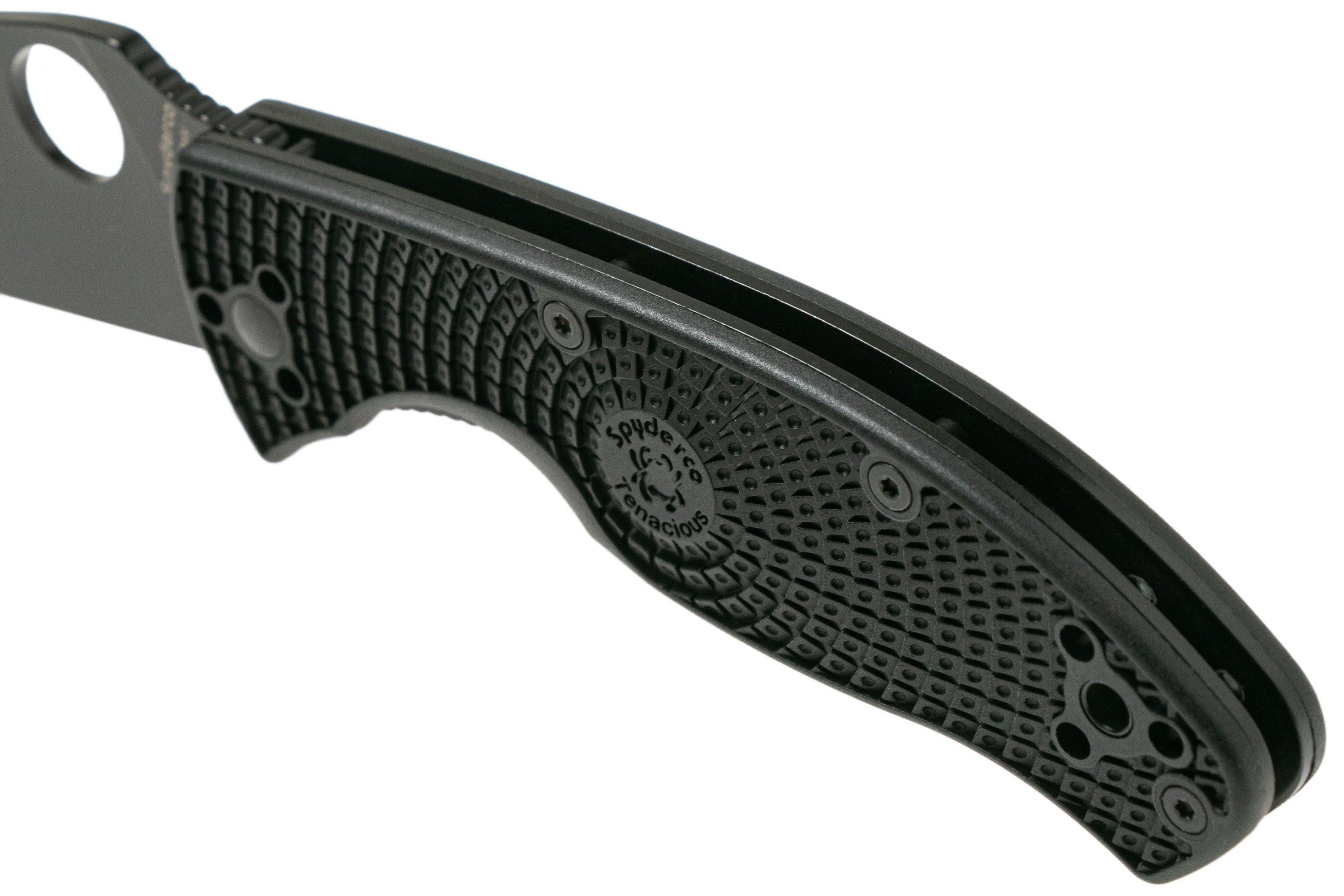 Spyderco Tenacious Lightweight Black C122PBBK FRN zakmes | Voordelig ...