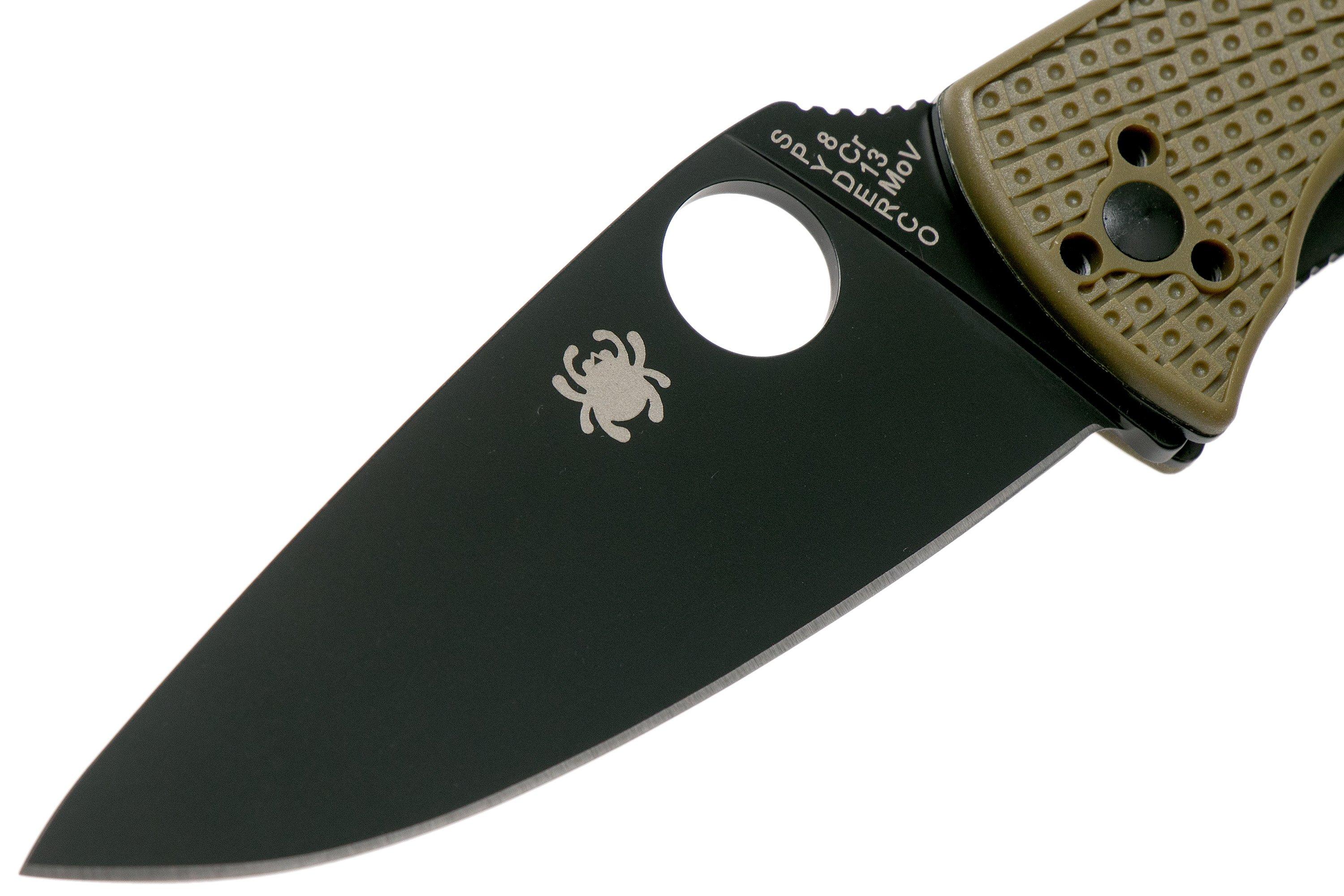Spyderco Tenacious Lightweight C122PODBK FRN Taschenmesser, OD grün ...