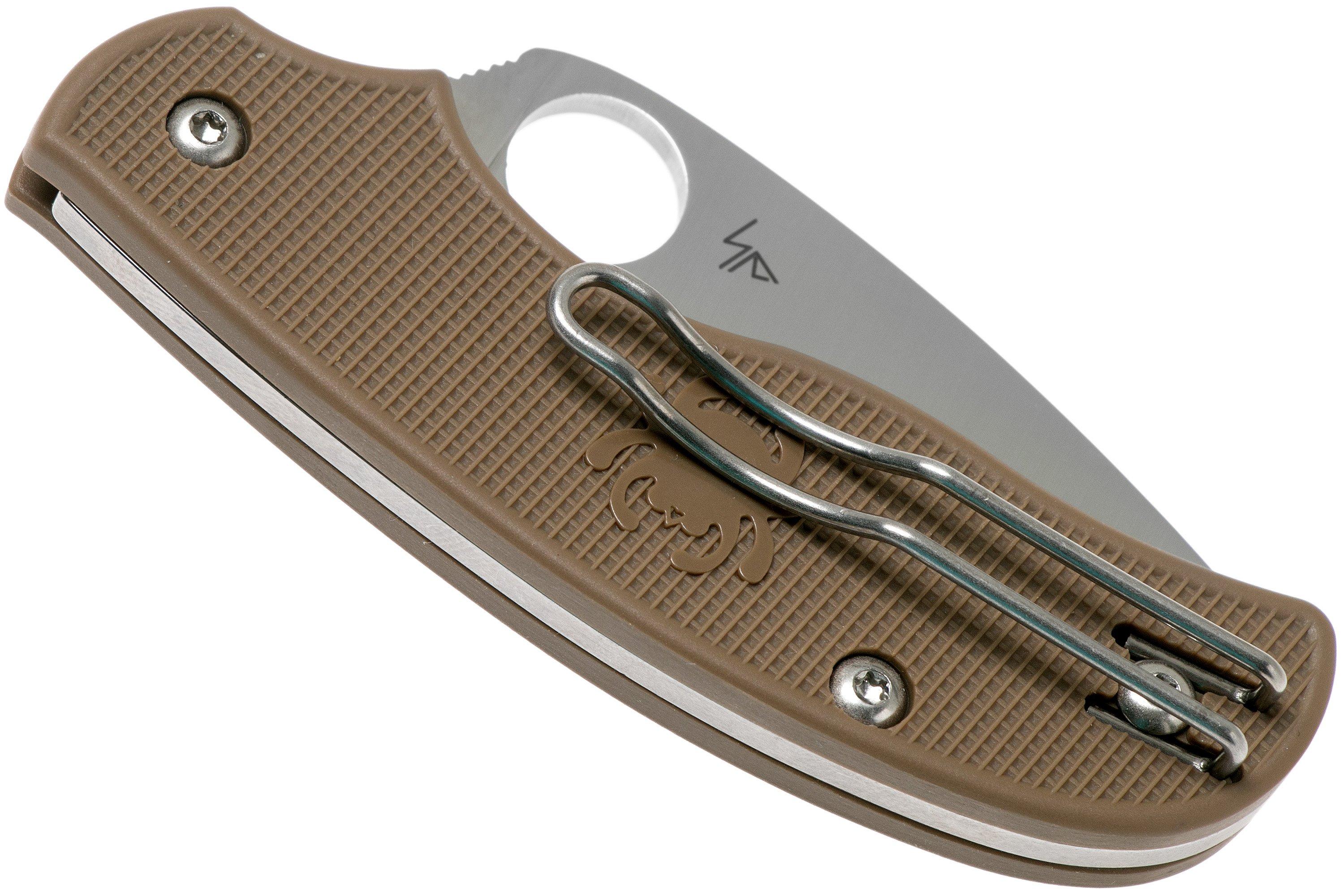 Spyderco Urban C127PBN Sprint Run AEB-L pocket knife, Sal Glesser ...