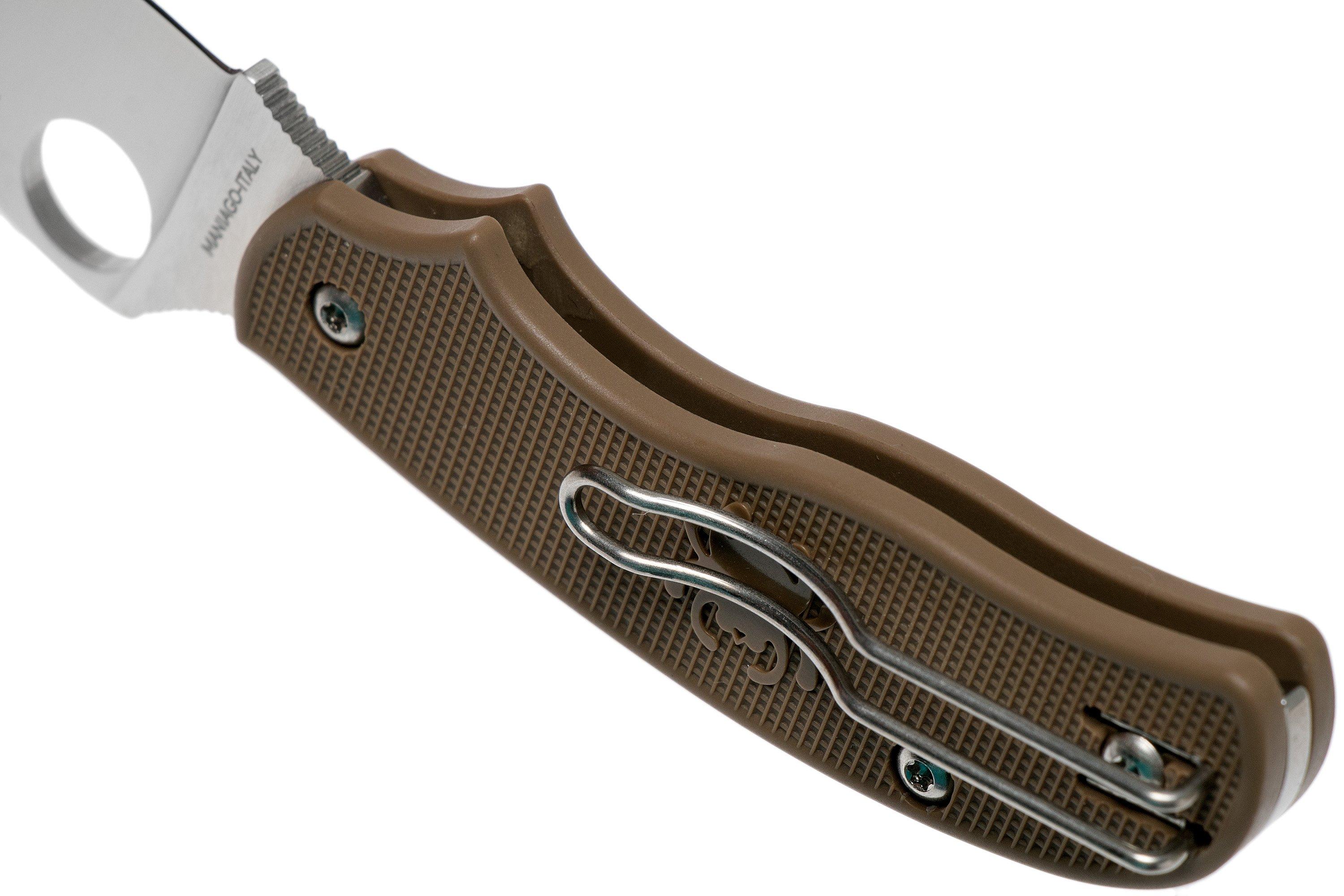 Spyderco Urban C127PBN Sprint Run AEB-L pocket knife, Sal Glesser ...