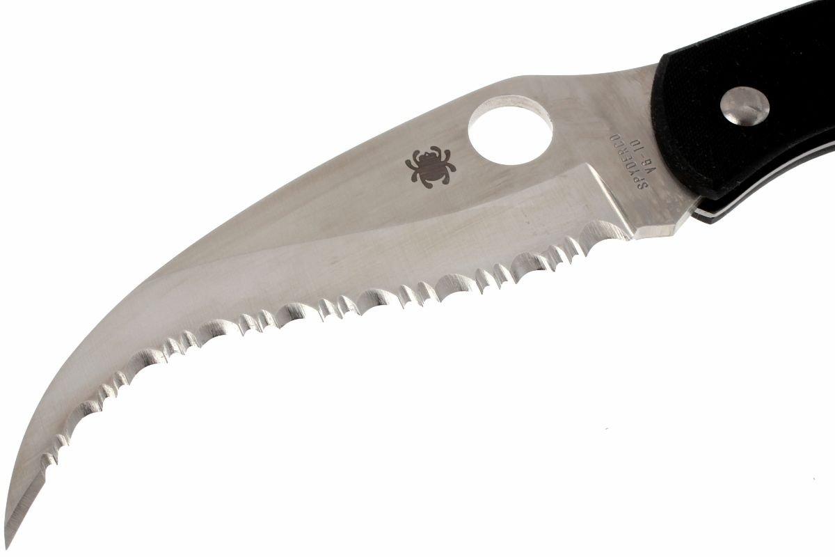 Spyderco Civilian C12GS serrated pocket knife | Advantageously shopping ...