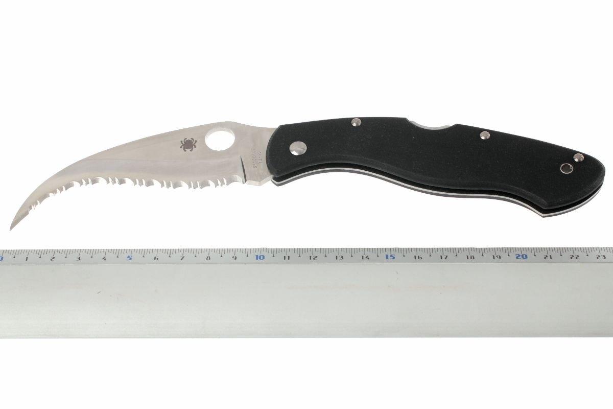 Spyderco Civilian C12GS Taschenmesser mit Wellenschliff | Günstiger ...