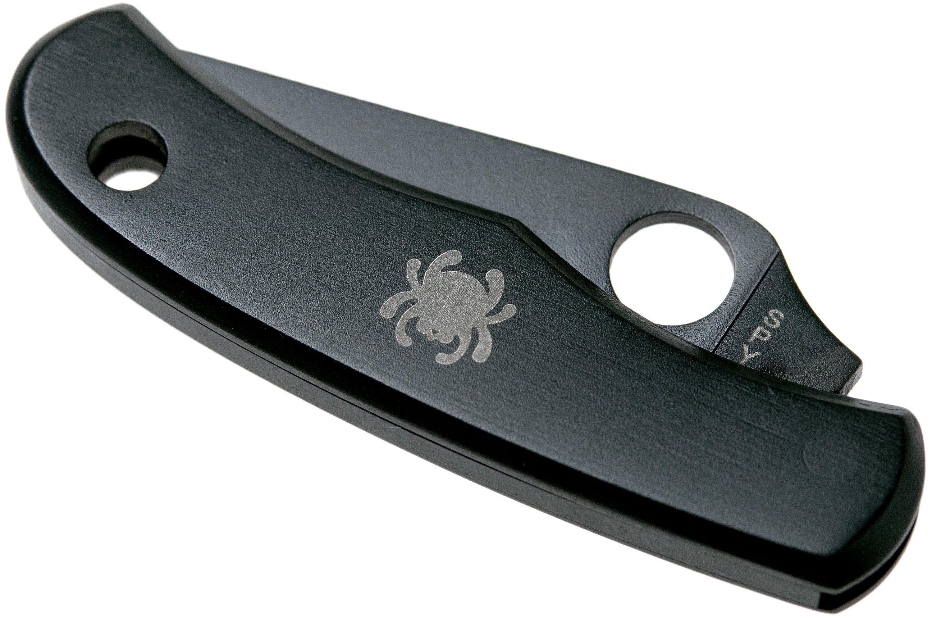 Spyderco Bug Black C133BKP keychain pocket knife | Advantageously ...