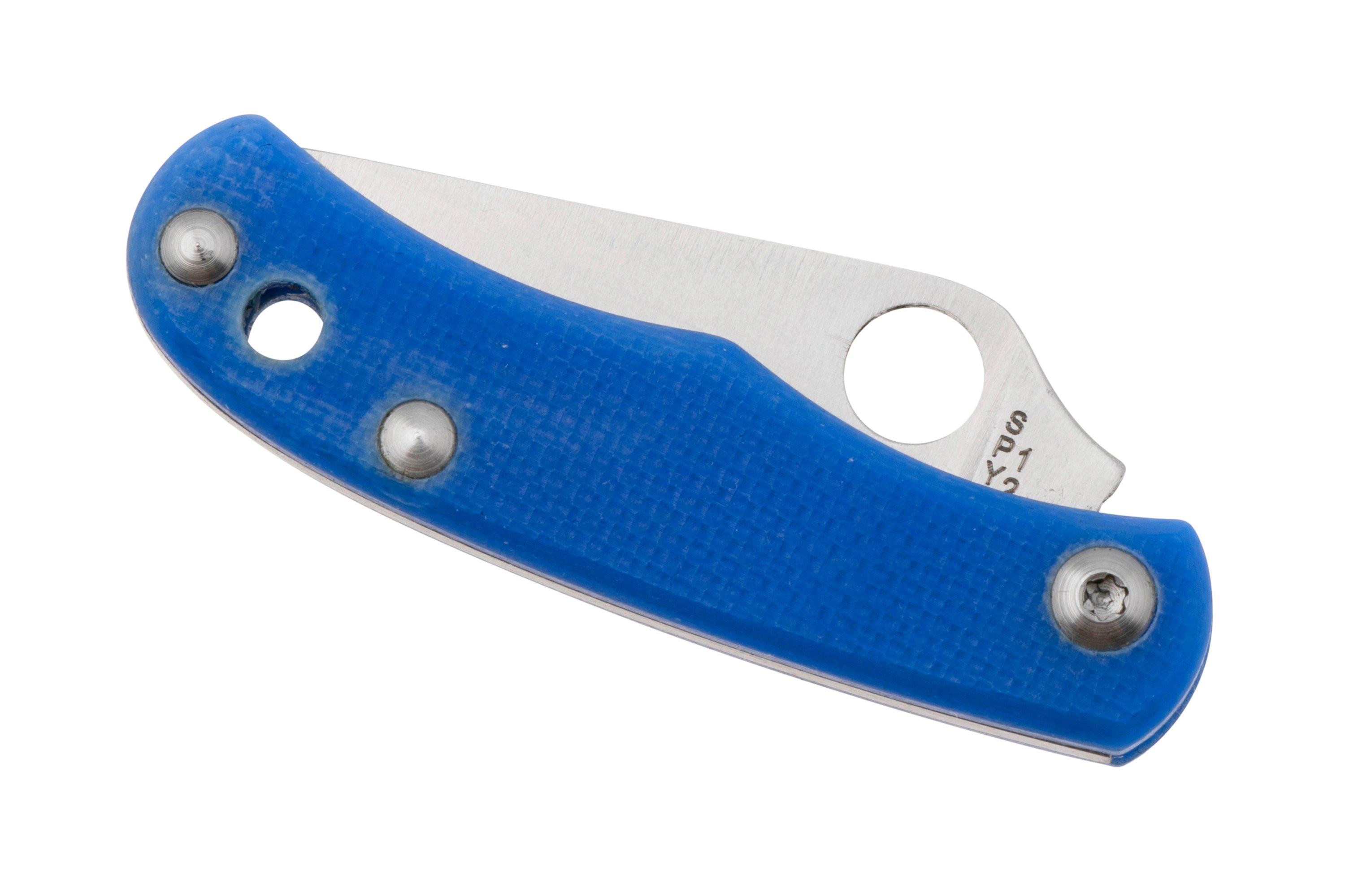 Spyderco Bug Blue G10 C133GBLP Schlüsselanhänger Taschenmesser ...