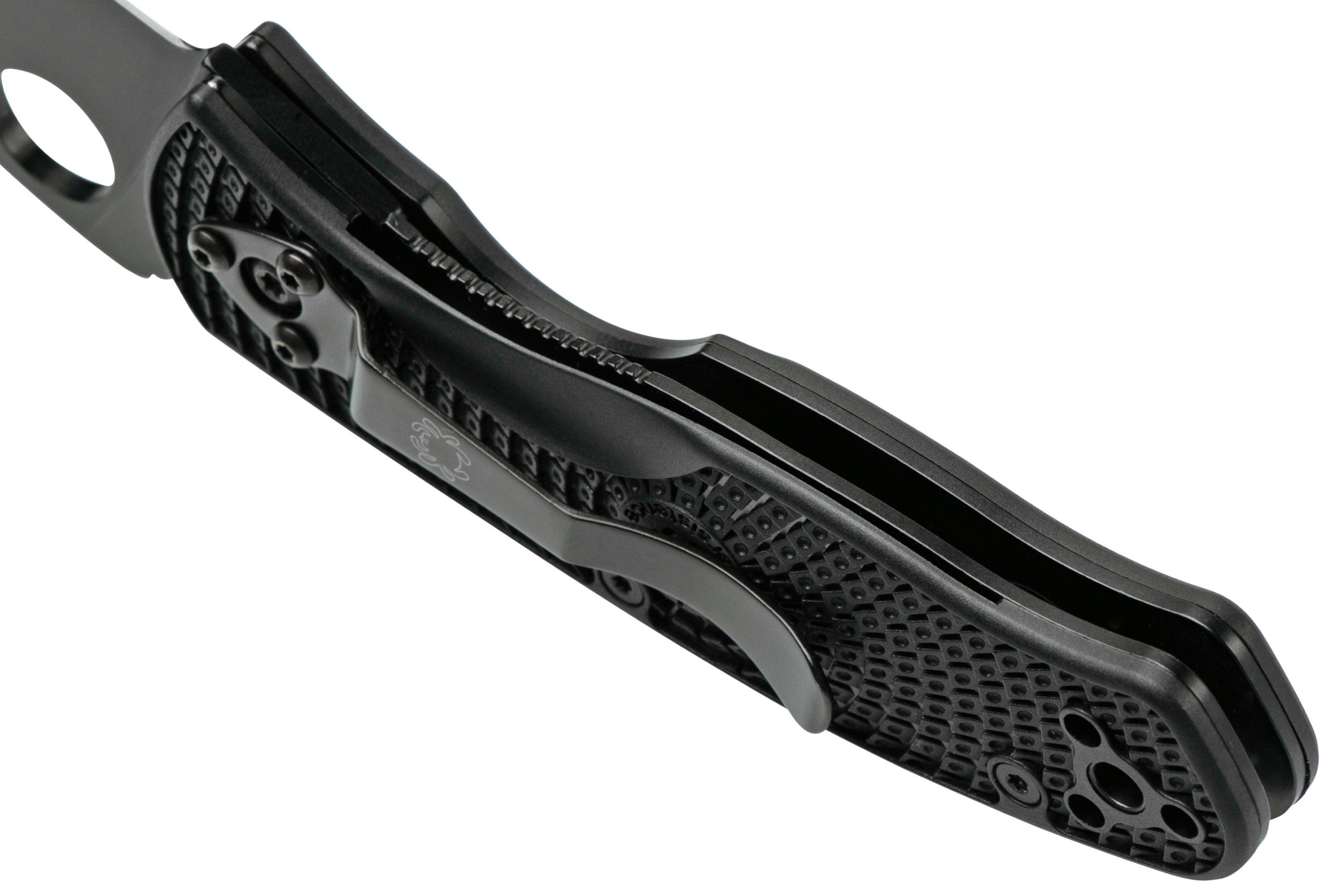 Spyderco Persistence Lightweight Black C1136PBBK FRN zakmes | Voordelig ...