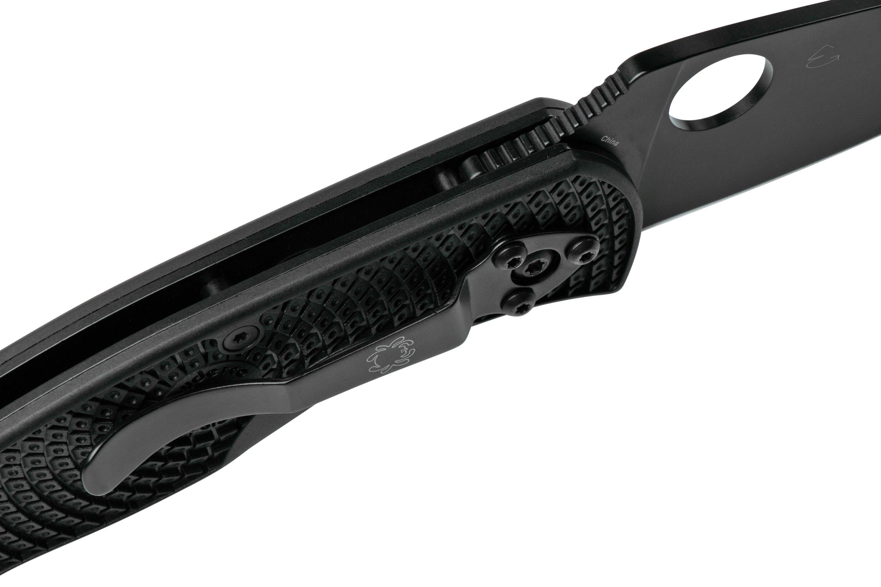 Spyderco Persistence Lightweight Black C1136PBBK FRN zakmes | Voordelig ...
