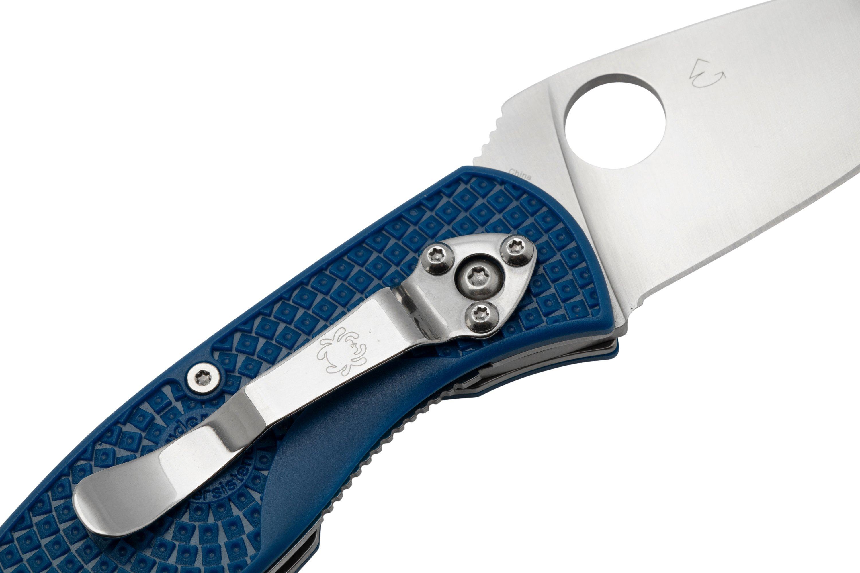 Spyderco Persistence Lightweight S35VN Blue C136PBL FRN navaja ...