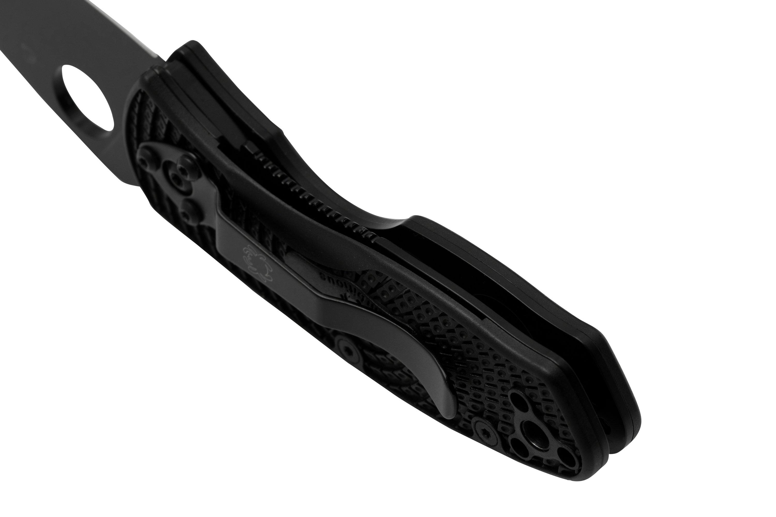 Spyderco Ambitious Lightweight Black C148PBBK navaja | Compras con ...