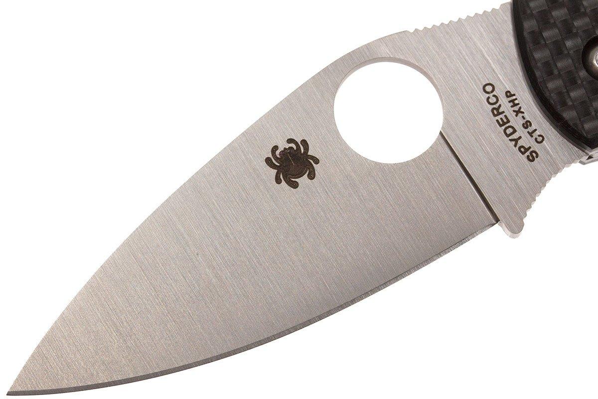 Spyderco Chaparral Carbon fibre C152CF pocket knife | Advantageously ...