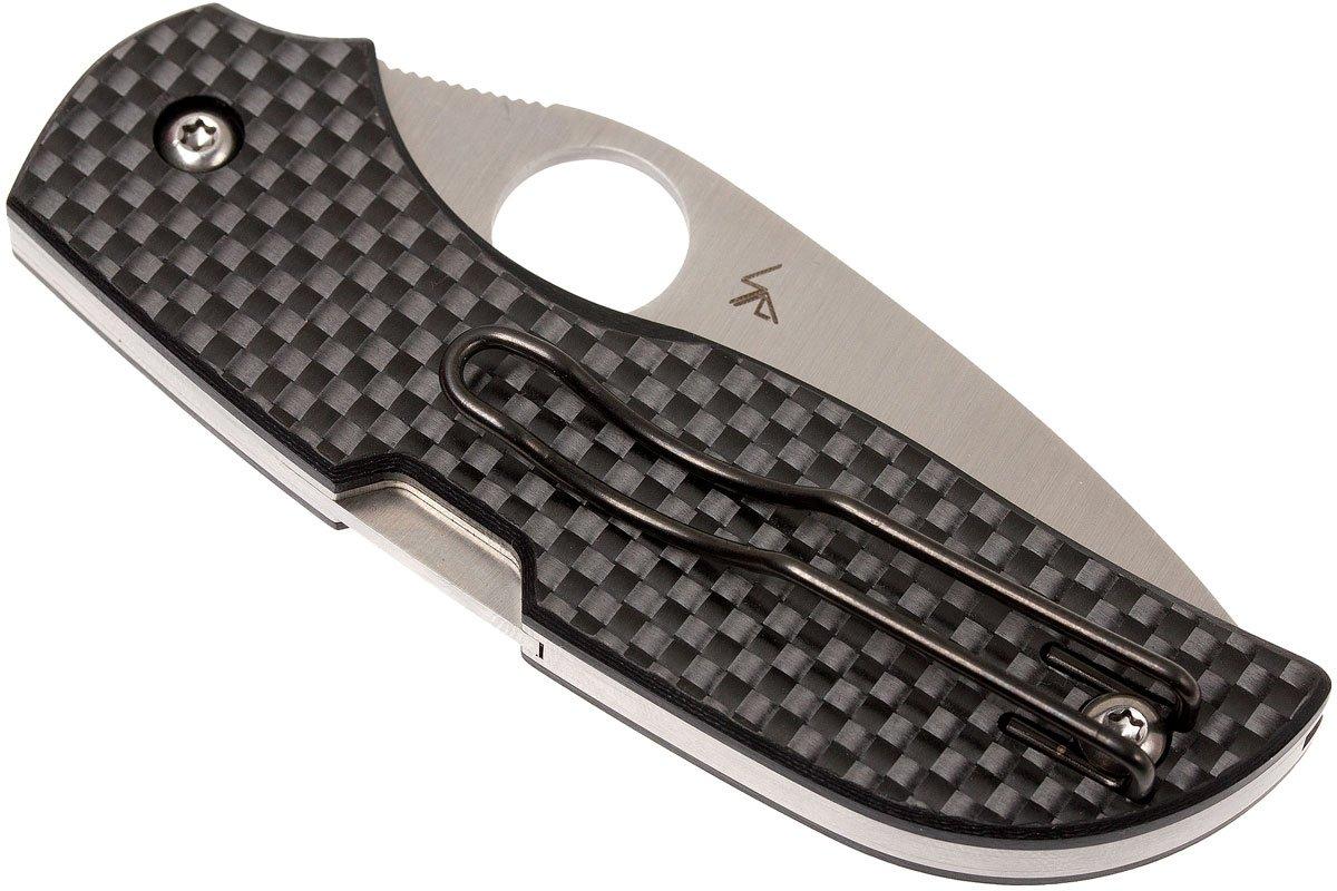 Spyderco Chaparral Carbon fibre C152CF pocket knife | Advantageously ...
