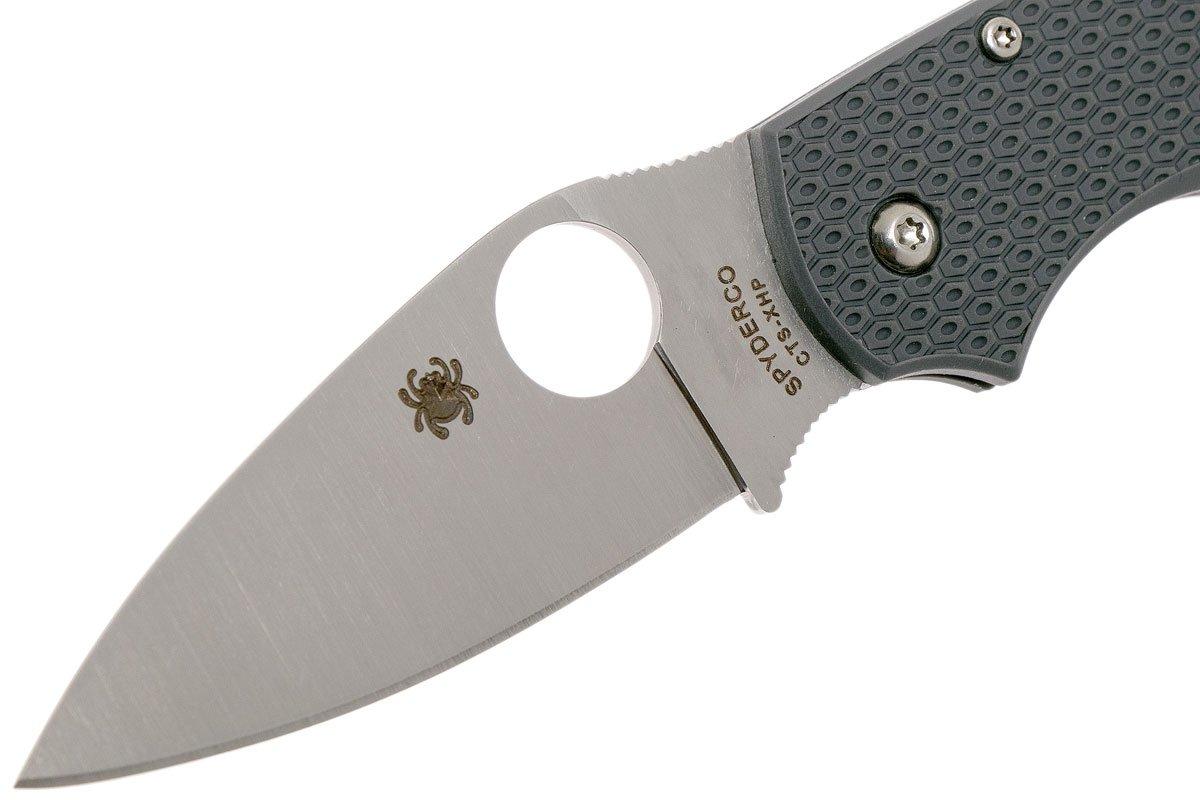 Spyderco Chaparral FRN Grey C152PGY pocket knife | Advantageously ...