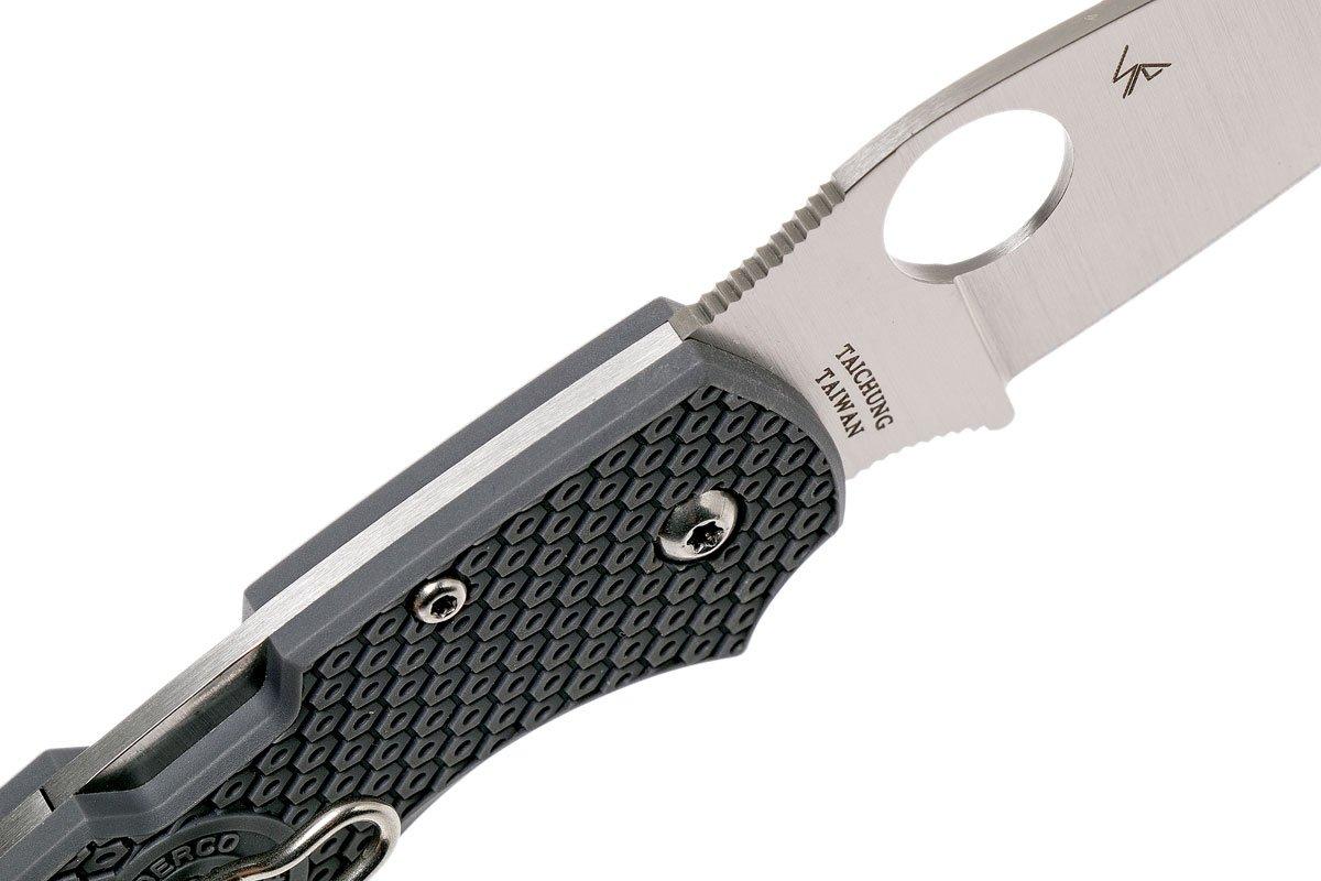 Spyderco Chaparral FRN Grey C152PGY pocket knife | Advantageously ...