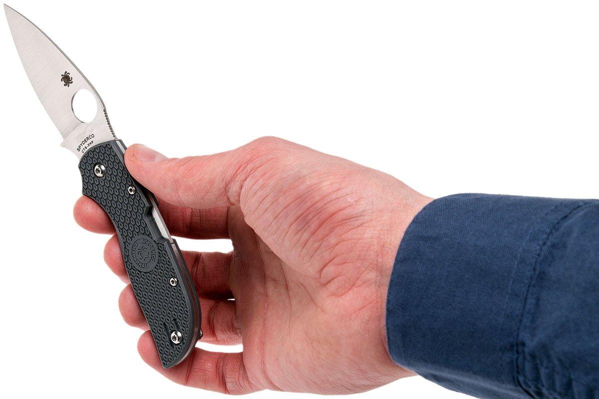 Spyderco Chaparral FRN Grey C152PGY pocket knife | Advantageously ...