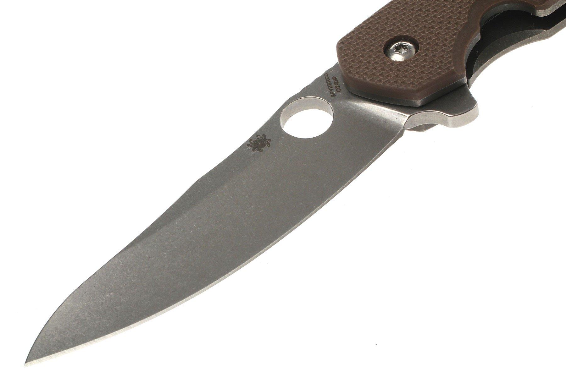 Spyderco C156GPBN Brad Southard Flipper | Advantageously shopping at ...