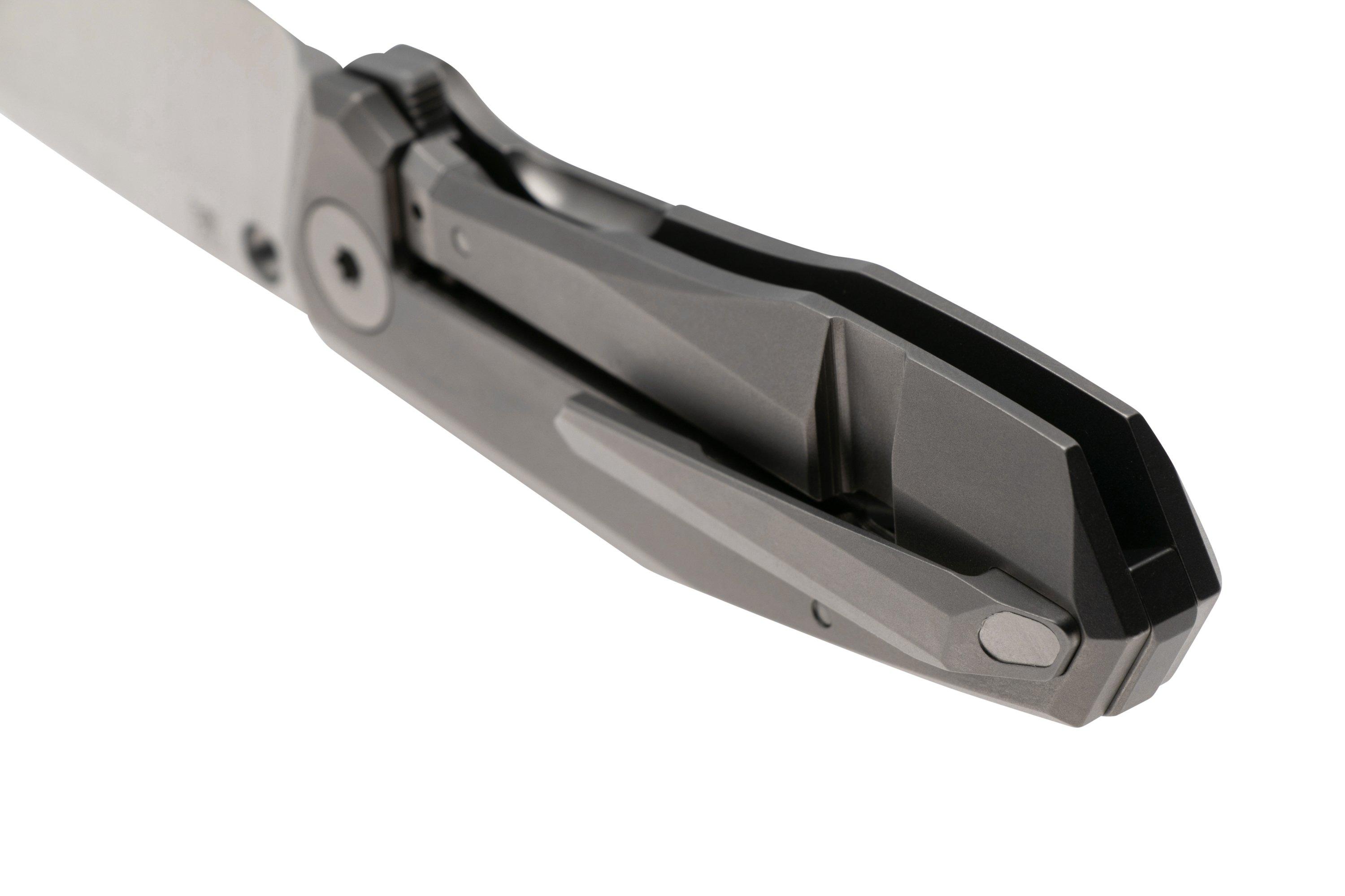 Spyderco Techno 3 C158TIP3 CTS-XHP, Titanium pocket knife, Marcin Slysz ...