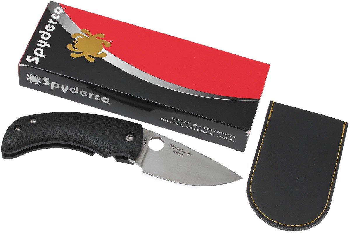 Spyderco Friction Folder C167GP Filip de Leeuw design | Advantageously ...