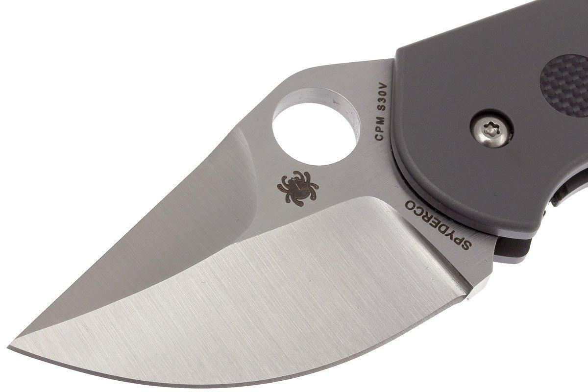 Spyderco Burch Chubby - C183TIP | Advantageously shopping at ...