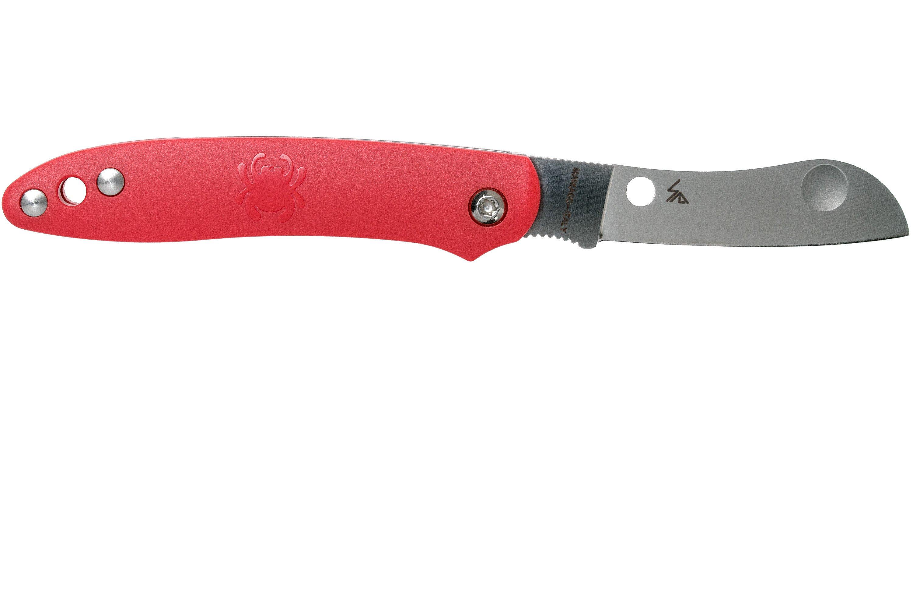 Spyderco Roadie Red C189PRD navalha | Compras vantajosas em ...