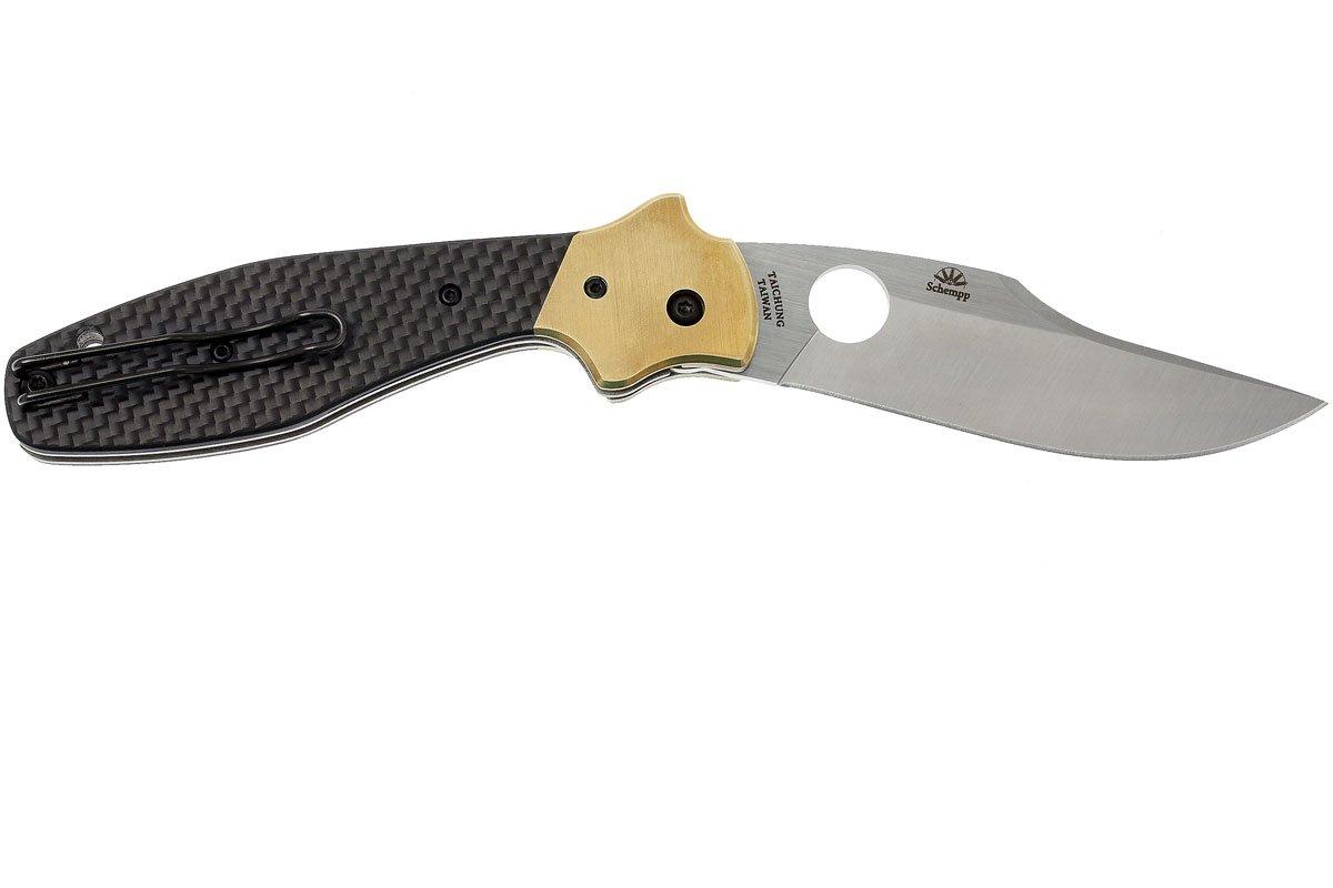 Spyderco Schempp Bowie - C190CFP | Advantageously shopping at ...