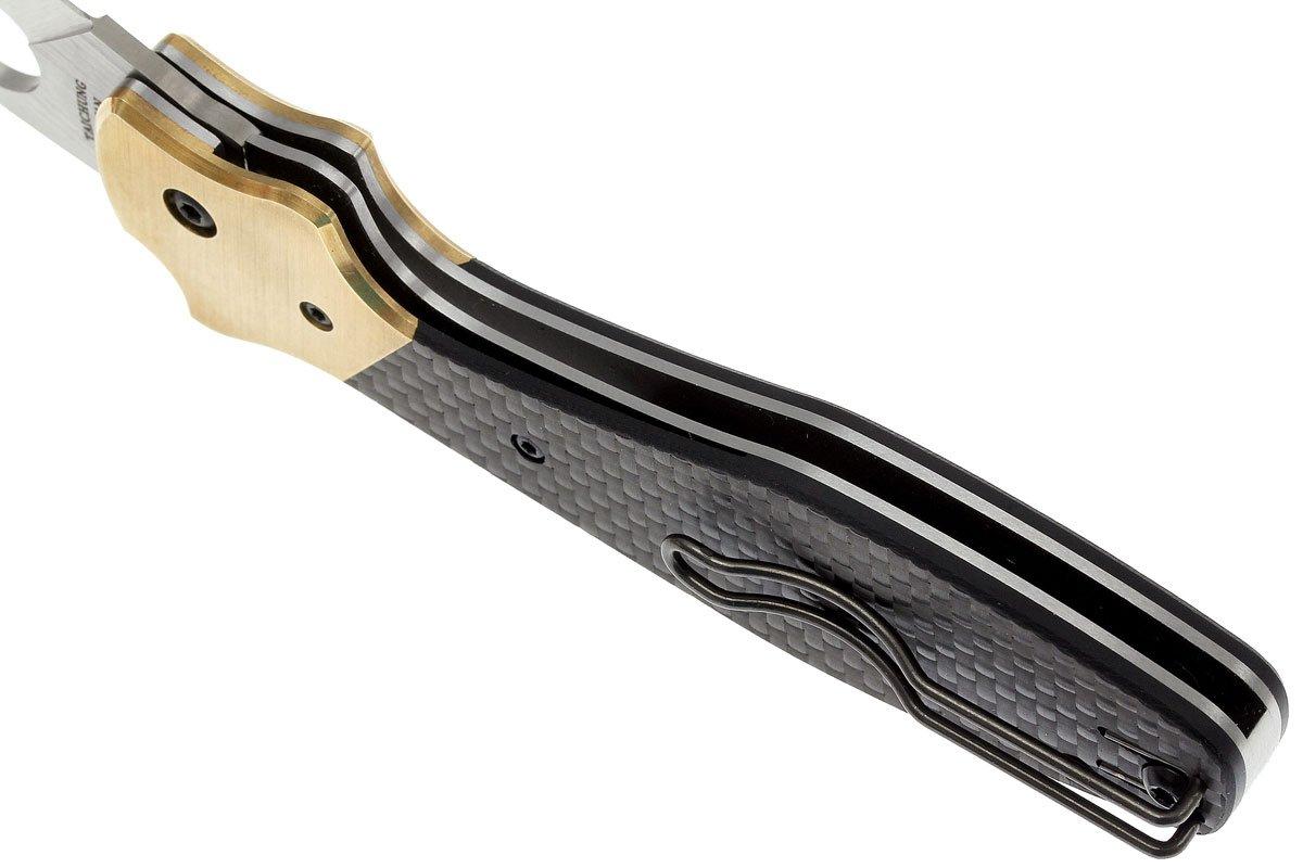 Spyderco Schempp Bowie - C190CFP | Advantageously shopping at ...