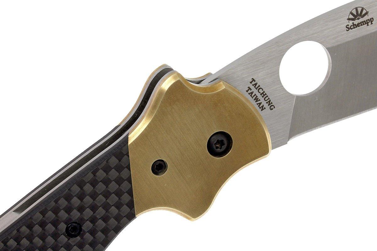 Spyderco Schempp Bowie - C190CFP | Advantageously shopping at ...