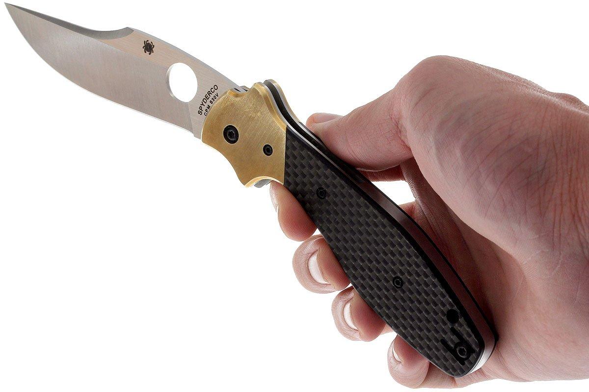 Spyderco Schempp Bowie - C190CFP | Advantageously shopping at ...