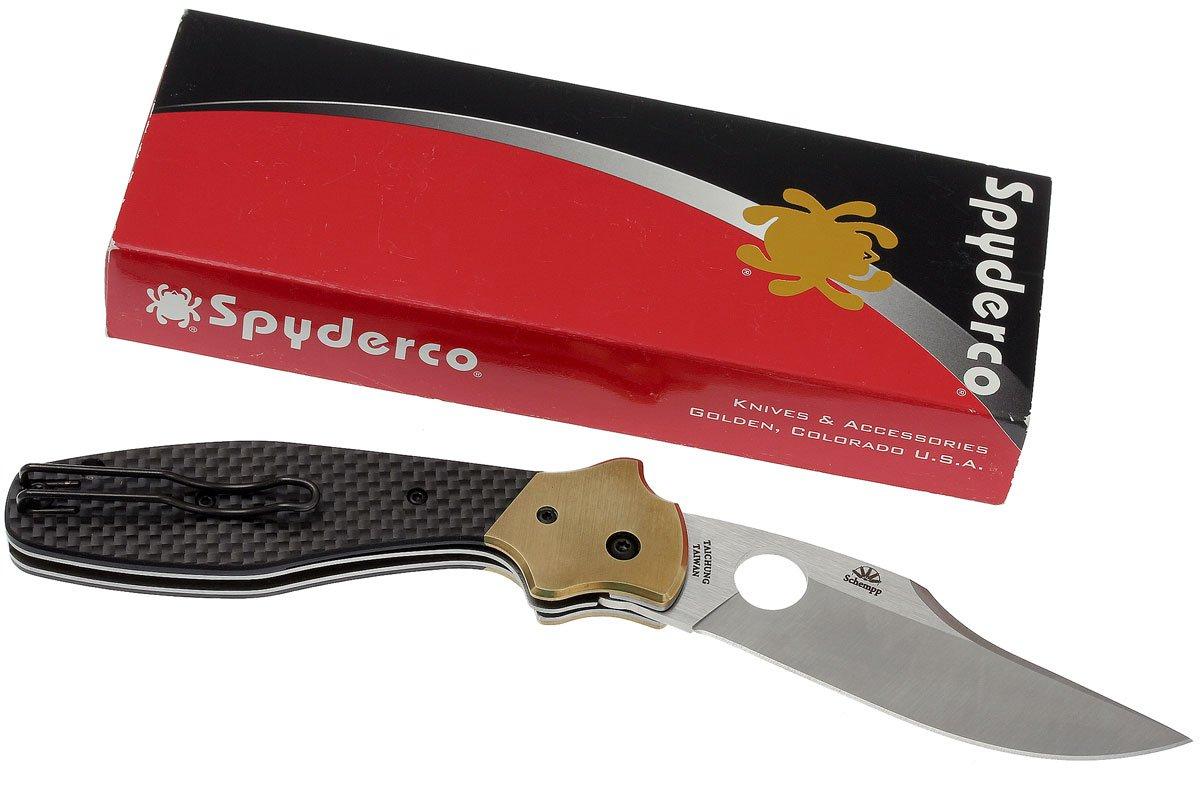 Spyderco Schempp Bowie - C190CFP | Advantageously shopping at ...