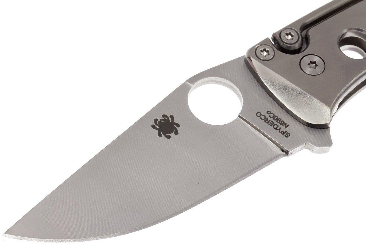 Spyderco PITS Folder - C192TIP | Advantageously shopping at ...