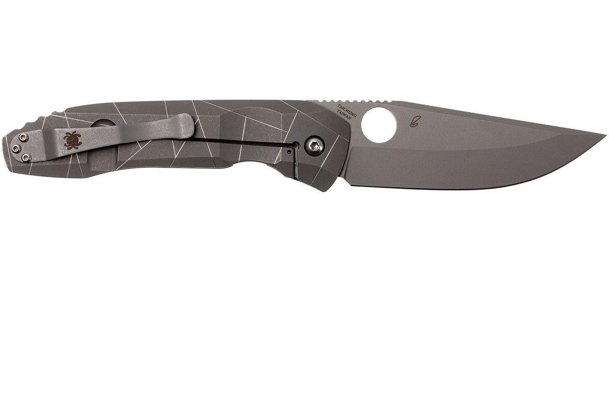 Spyderco Nirvana C199TIP pocket knife, Peter Rassenti design ...
