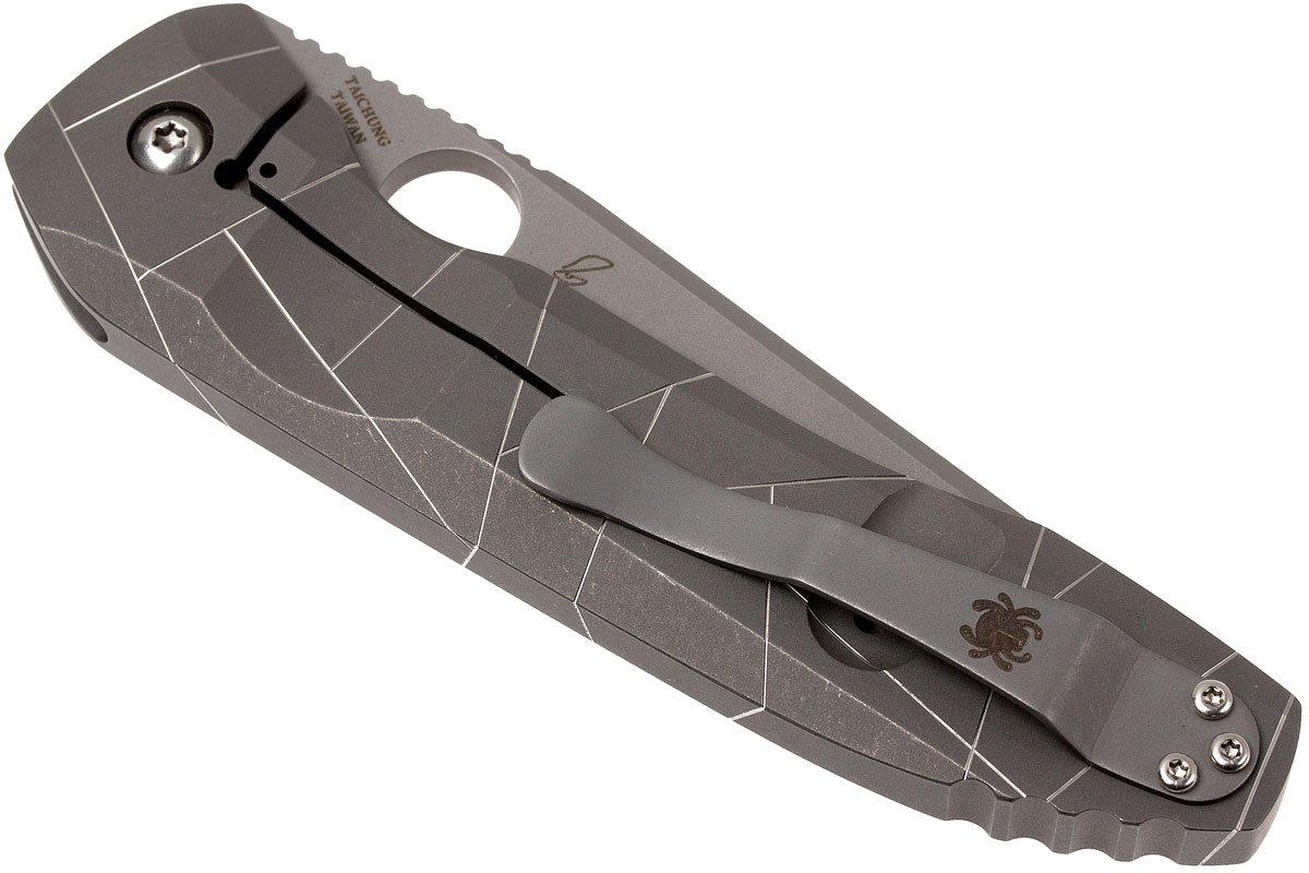 Spyderco Nirvana C199TIP pocket knife, Peter Rassenti design ...