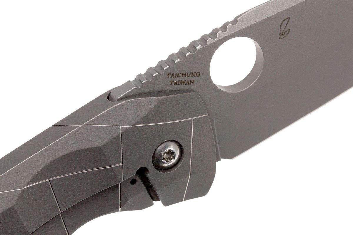 Spyderco Nirvana C199TIP pocket knife, Peter Rassenti design ...