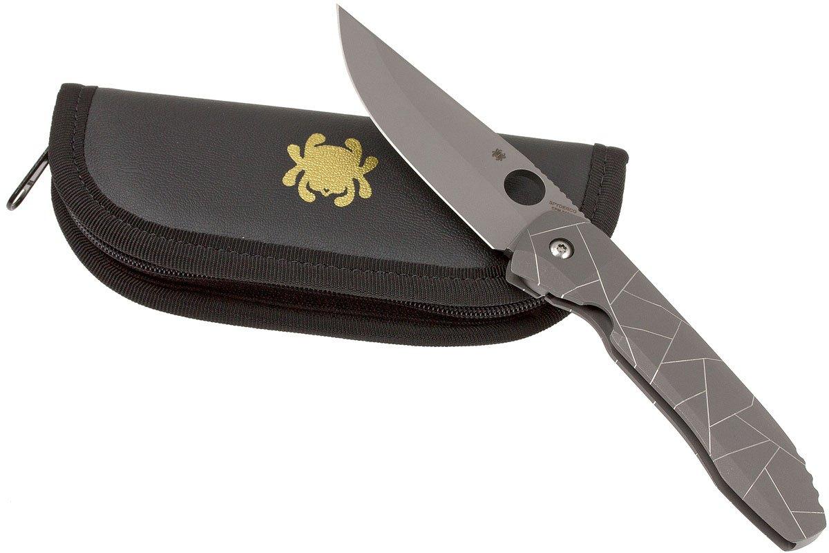 Spyderco Nirvana C199TIP pocket knife, Peter Rassenti design ...