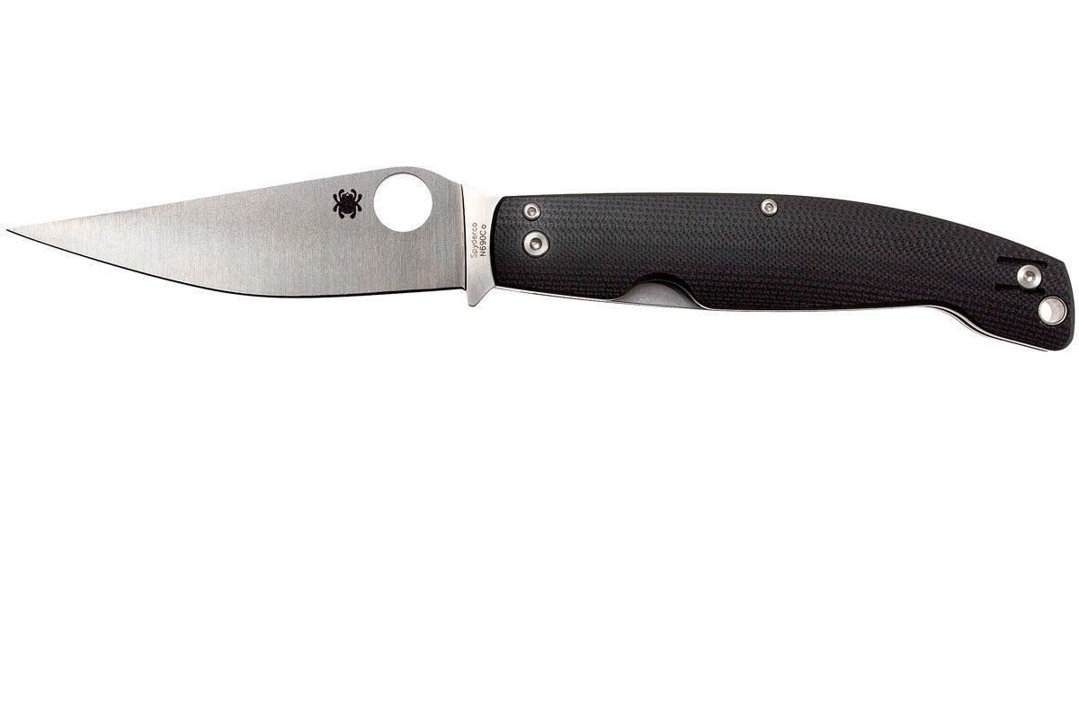 Spyderco Pattada C204GP pocket knife, Sal Glesser design ...