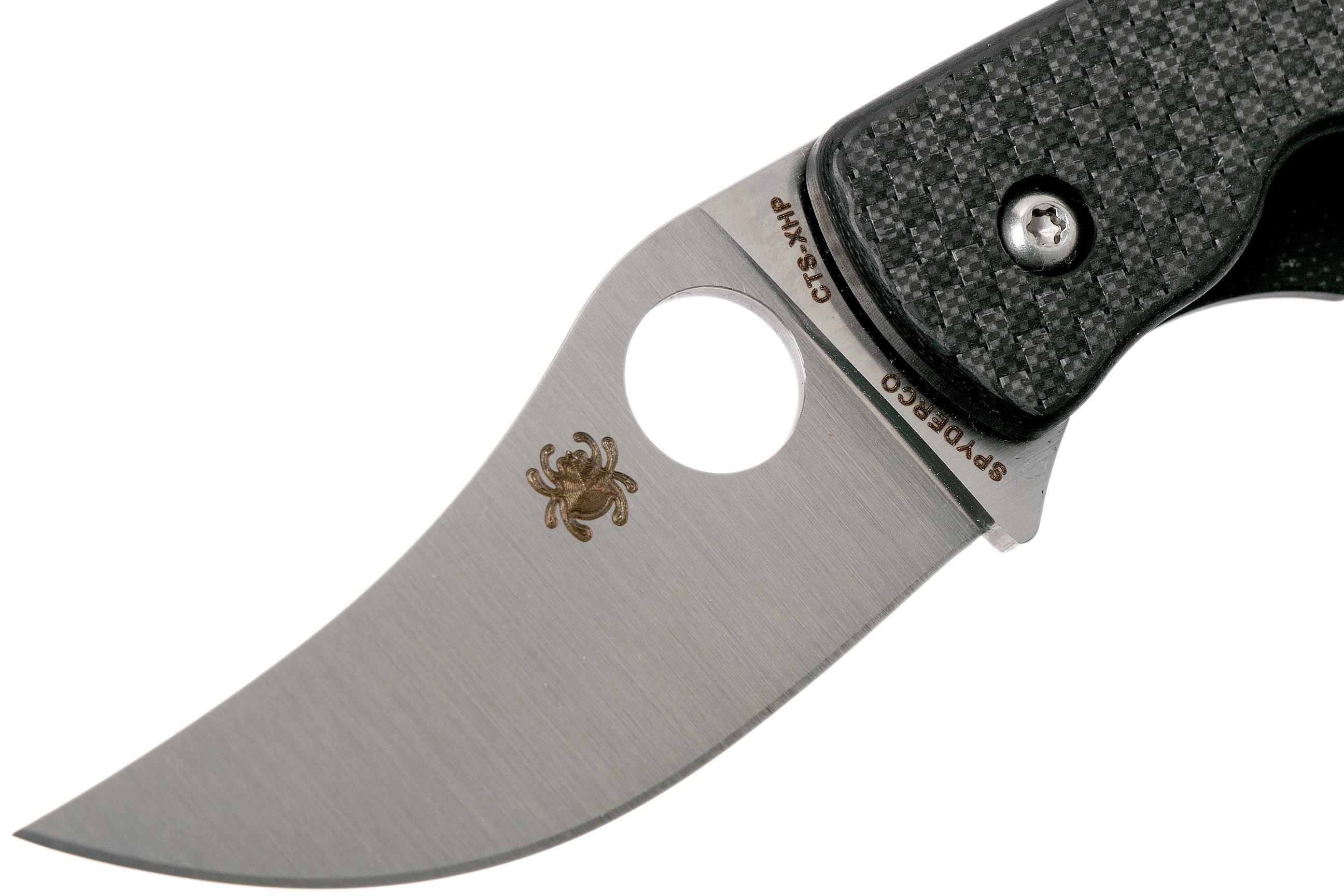 Spyderco Rhino C210CFP pocket knife, Reinhold design | Advantageously ...