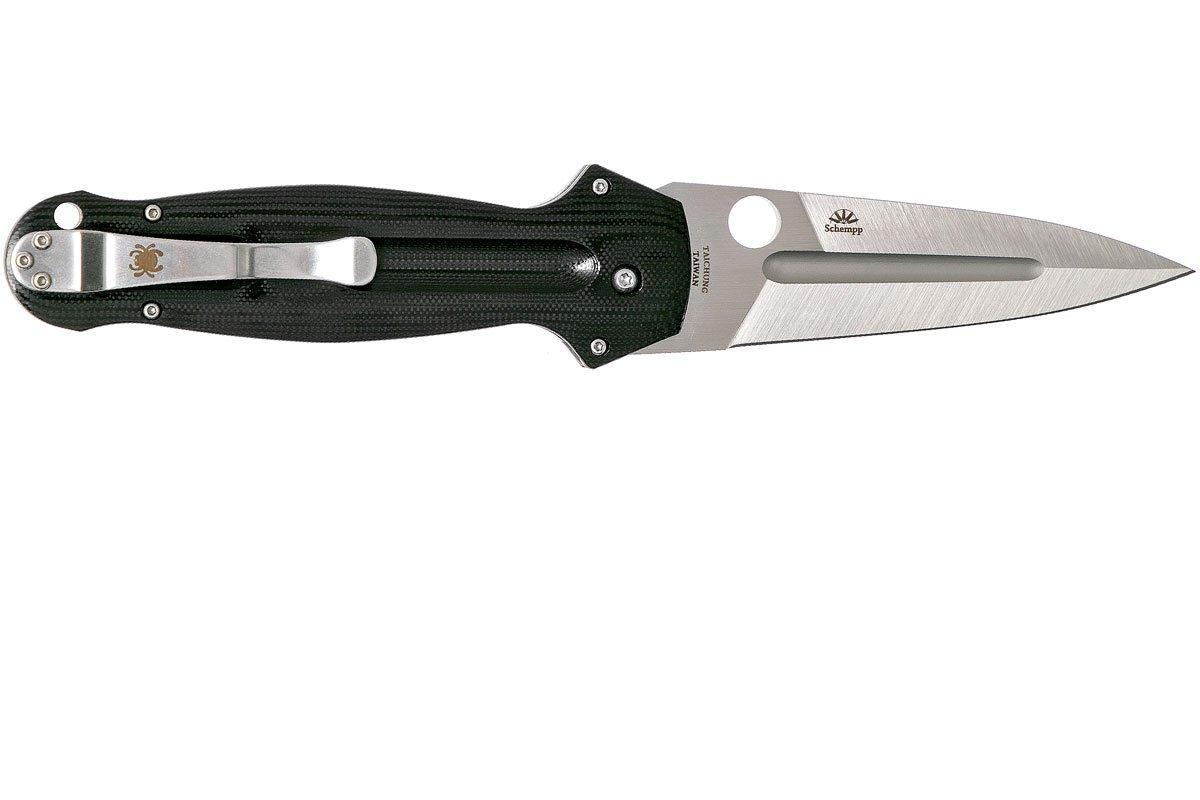 Spyderco EuroEdge C215GP pocket knife, Ed Schempp design ...