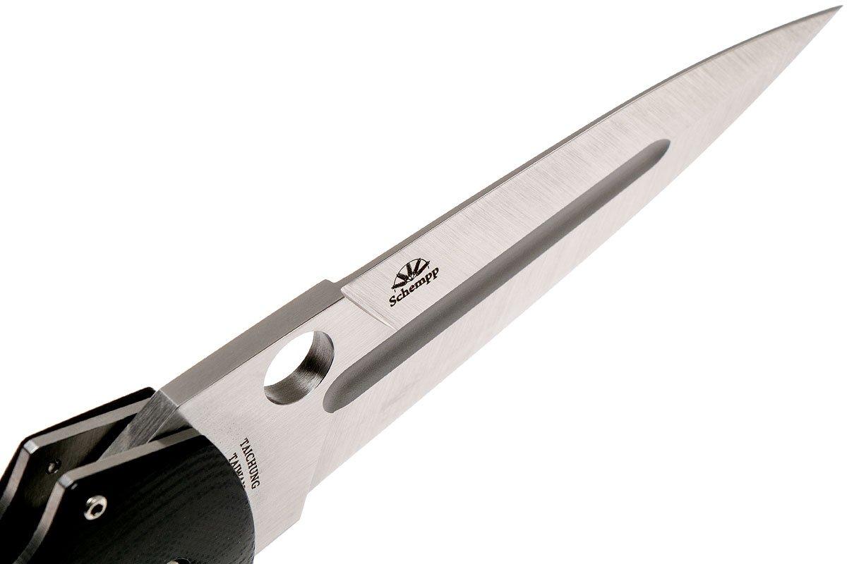 Spyderco EuroEdge C215GP pocket knife, Ed Schempp design ...