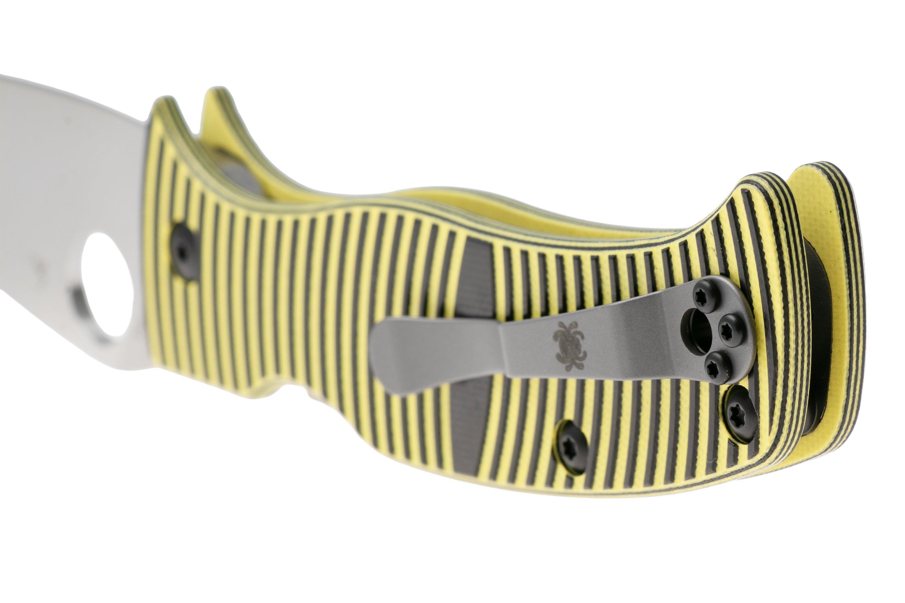 Spyderco Caribbean C217GP pocket knife, Sal Glesser design ...
