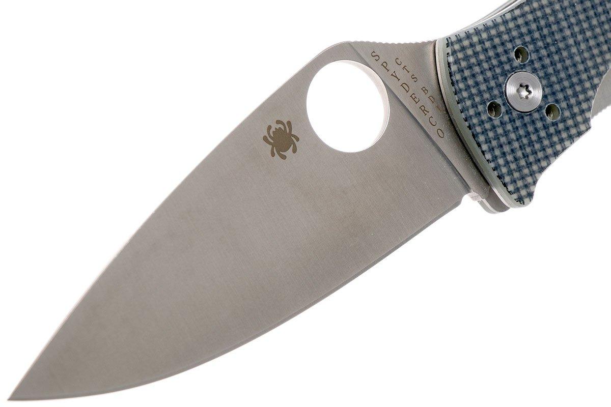 Spyderco Polestar C220GPGY pocket knife, Sal Glesser design ...