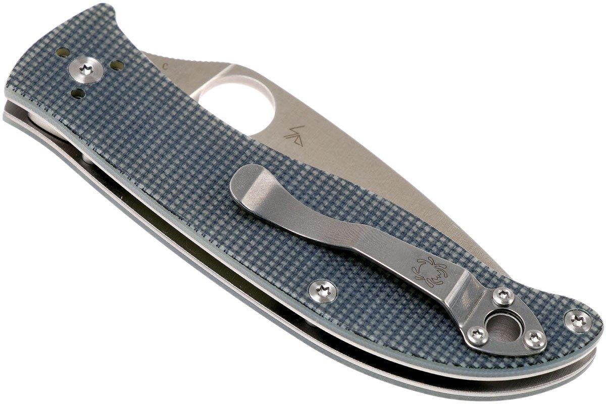 Spyderco Polestar C220GPGY pocket knife, Sal Glesser design ...