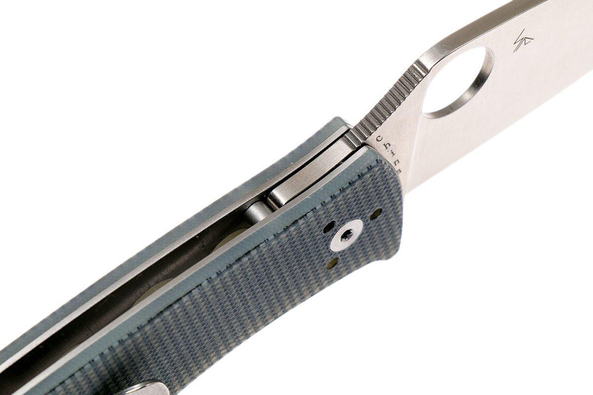 Spyderco Polestar C220GPGY pocket knife, Sal Glesser design ...