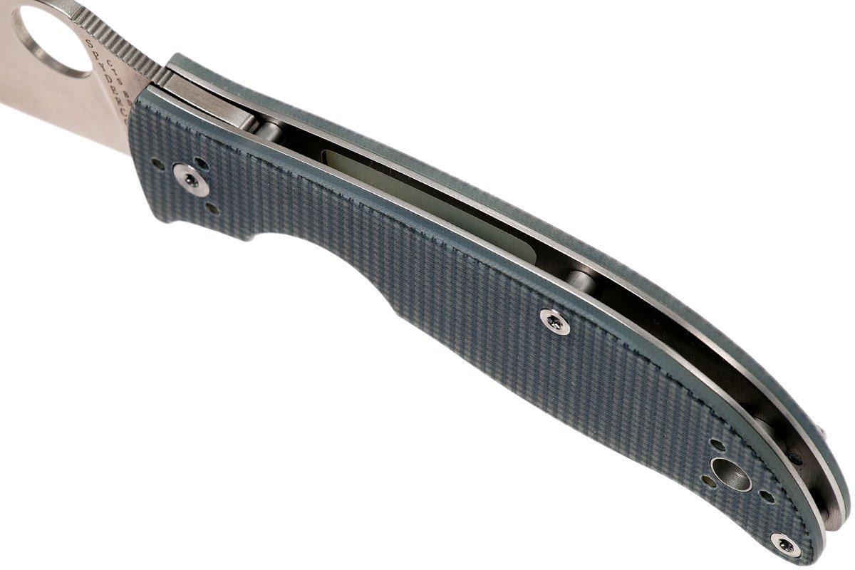 Spyderco Polestar C220GPGY pocket knife, Sal Glesser design ...