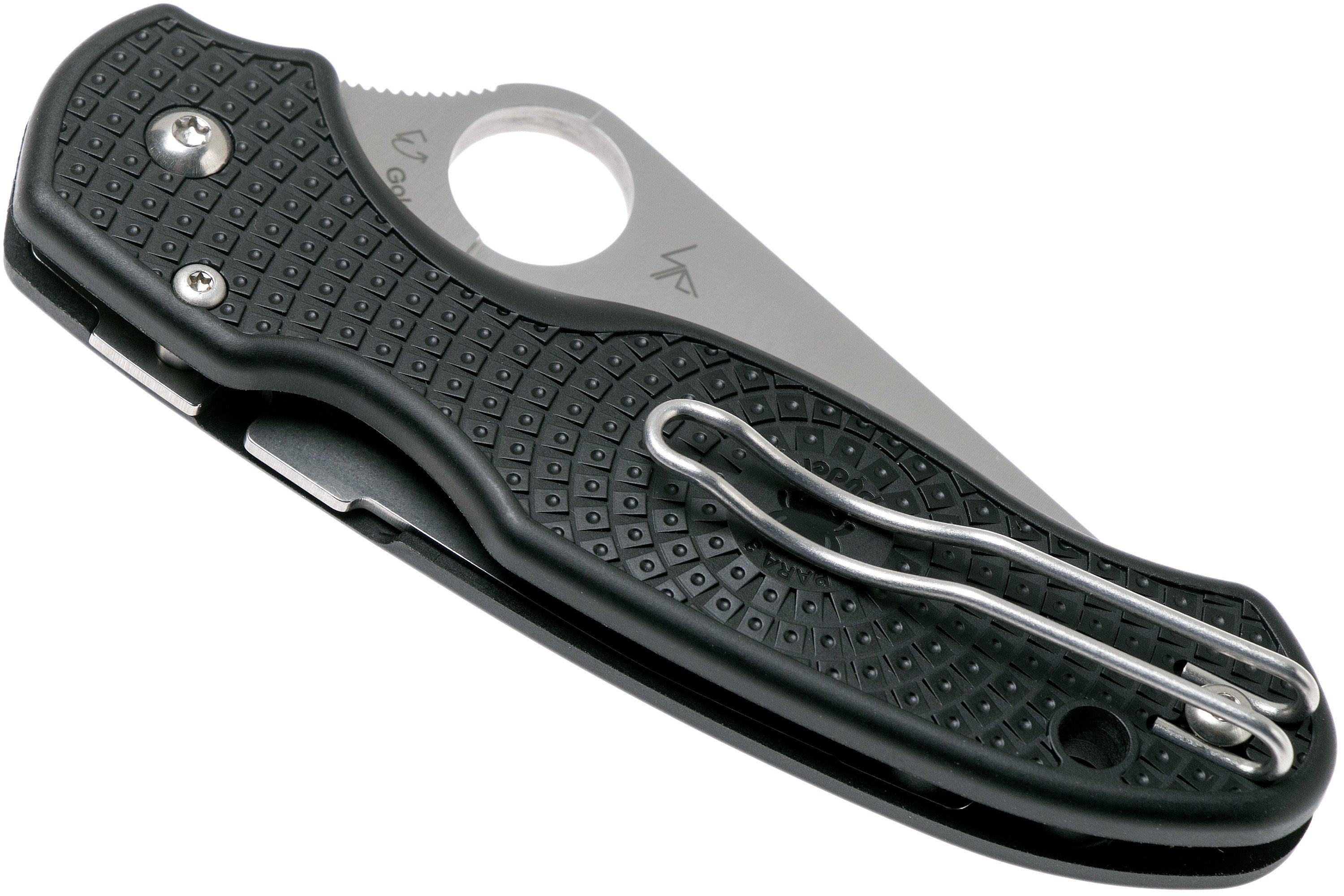 Spyderco Para 3 Lightweight C223PBK FRN CTS-BD1N couteau de poche ...