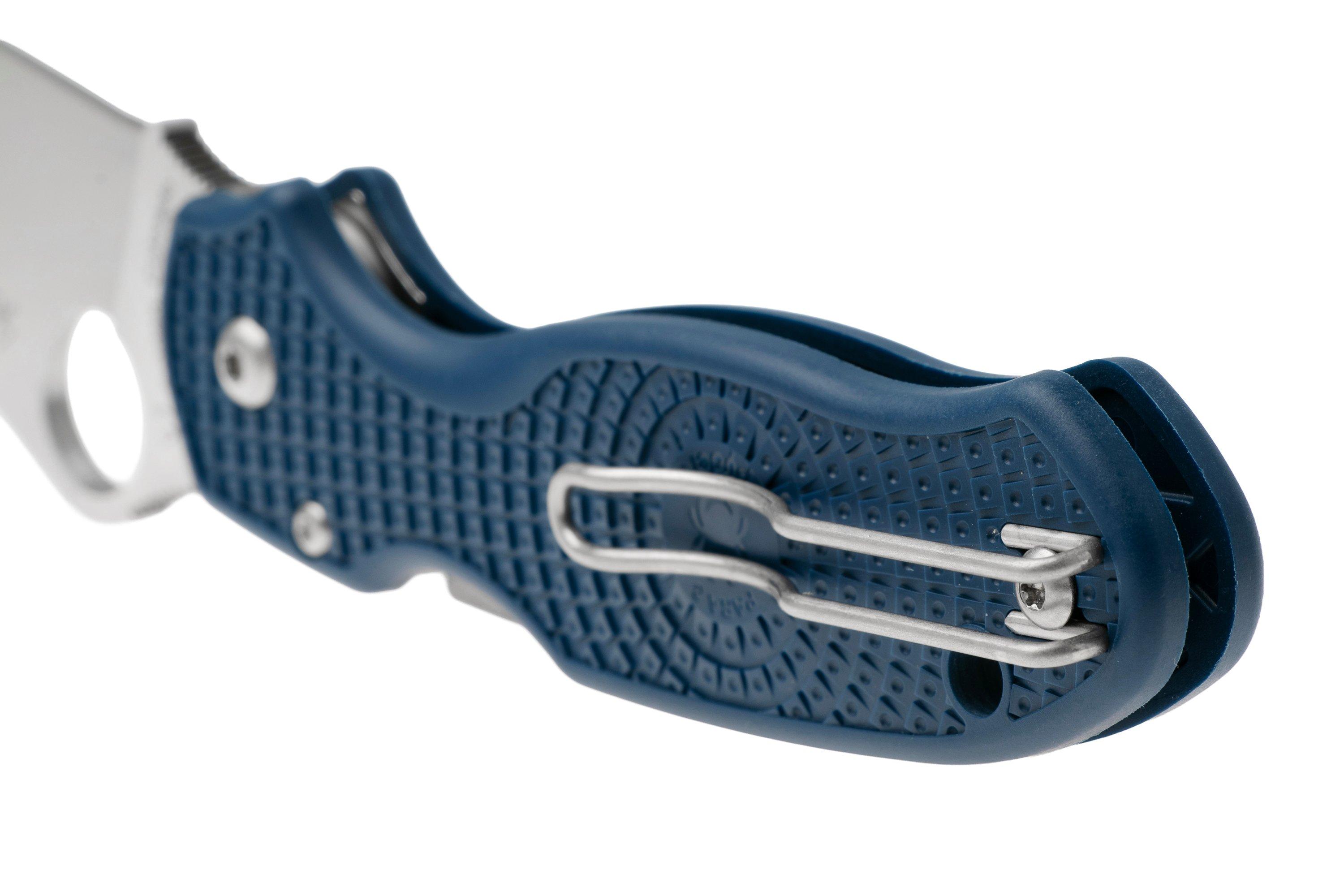 Spyderco Para 3 Lightweight CPM SPY-27 Cobalt Blue FRN C223PCBL pocket ...