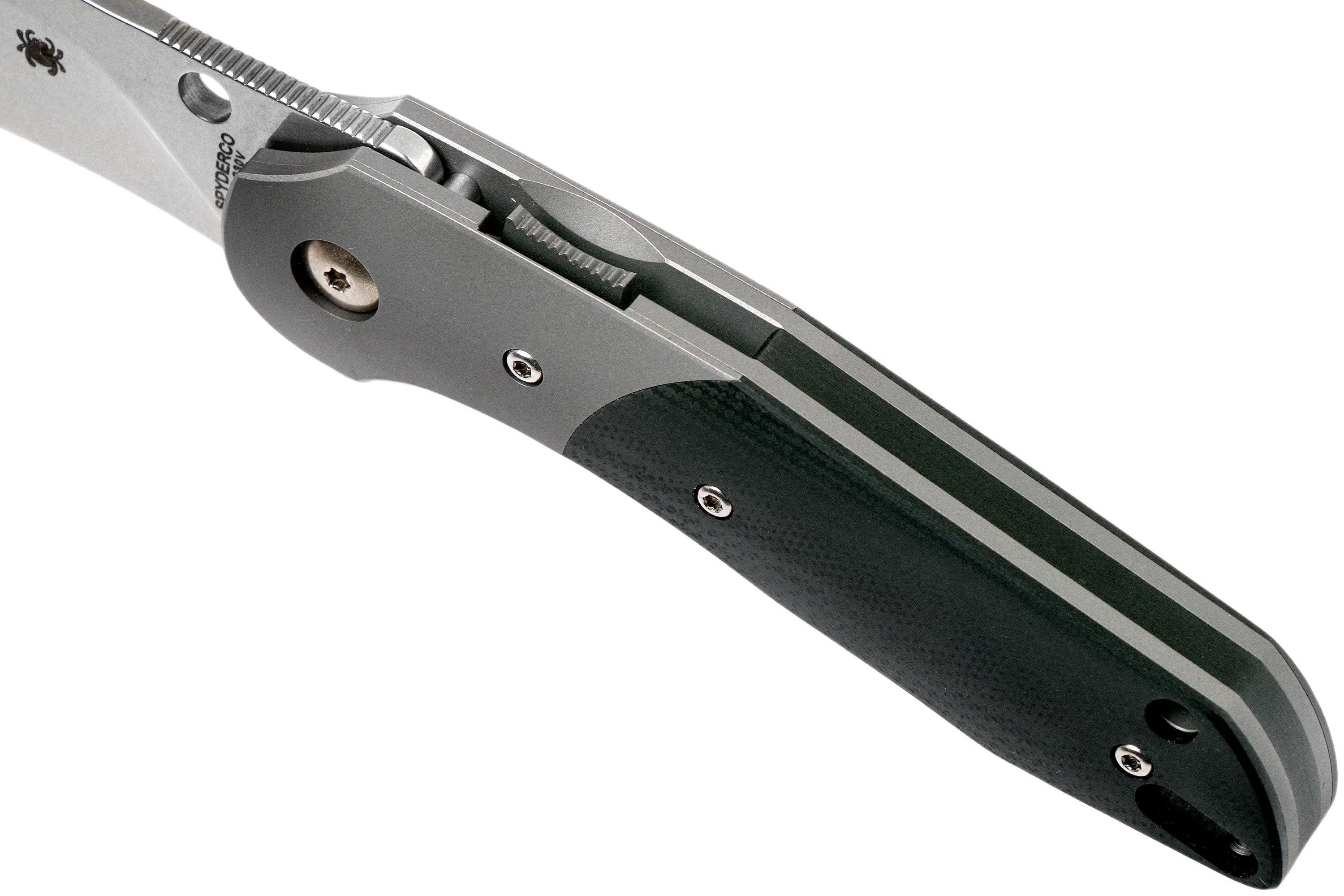 Spyderco Hanan C227GP pocket knife, Brad Southard design ...