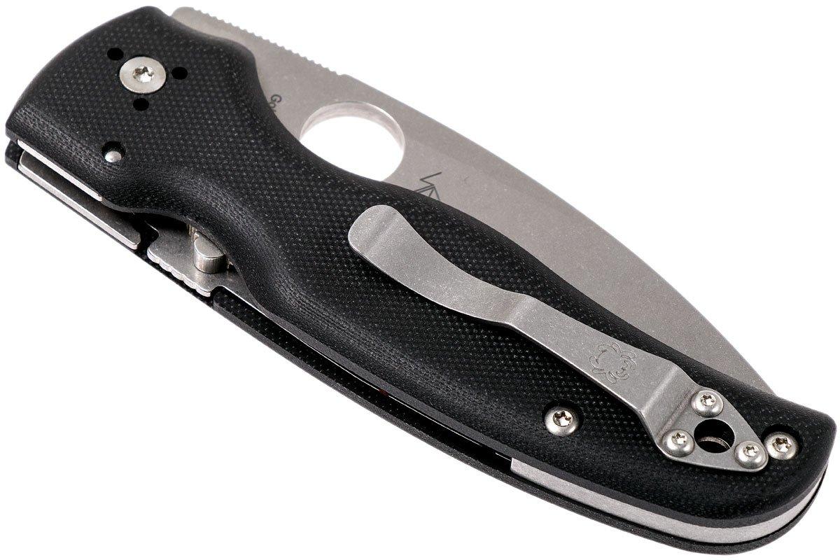 Spyderco Shaman C229GP pocket knife, Sal Glesser design ...