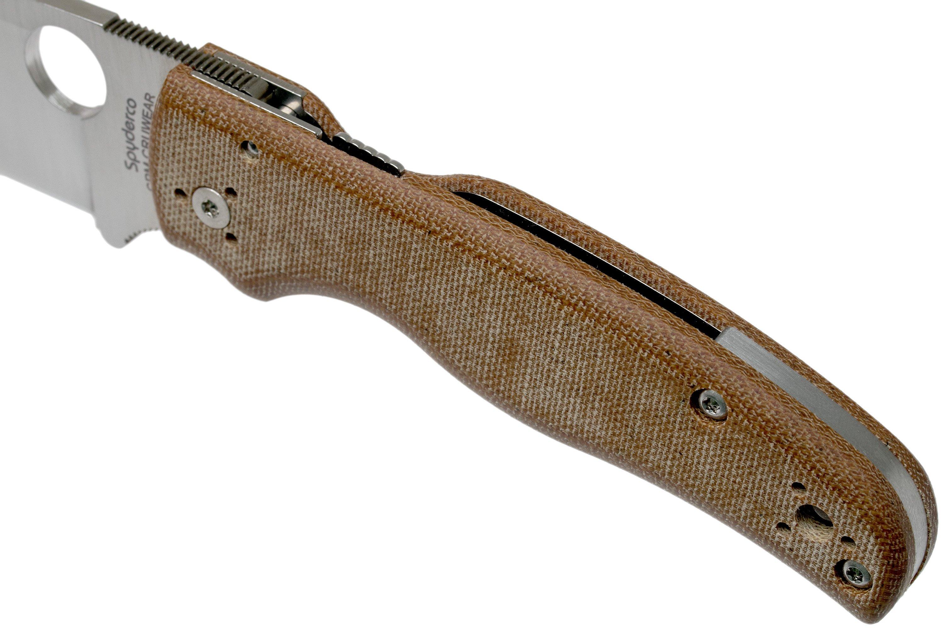 Spyderco Shaman C229MPCW CPM CruWear Sprint Run pocket knife, Sal ...